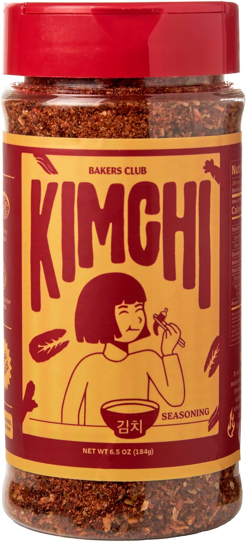 Amazon.com : Bakers Club 6.5oz Korean Kimchi Seasoning Powder - Fried ...