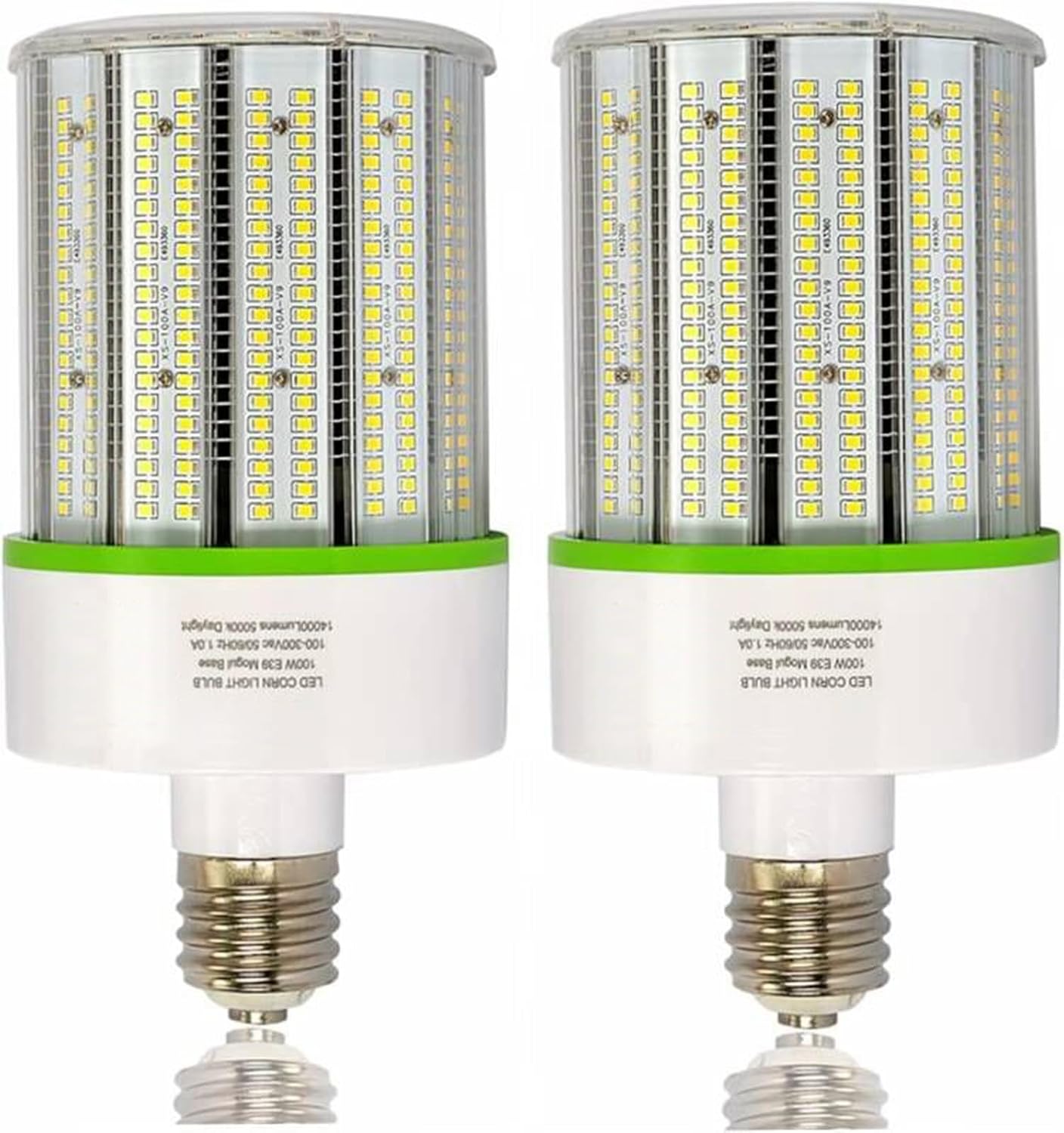 TJBB 2-Pack 100W Led Corn Cob Light Bulb, E39 Large Mogul Base led Bulb ...
