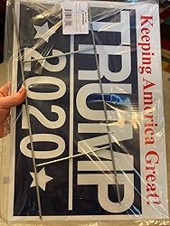 Amazon.com : Trump For President 2020 Outdoor Yard Sign - 12x18 ...
