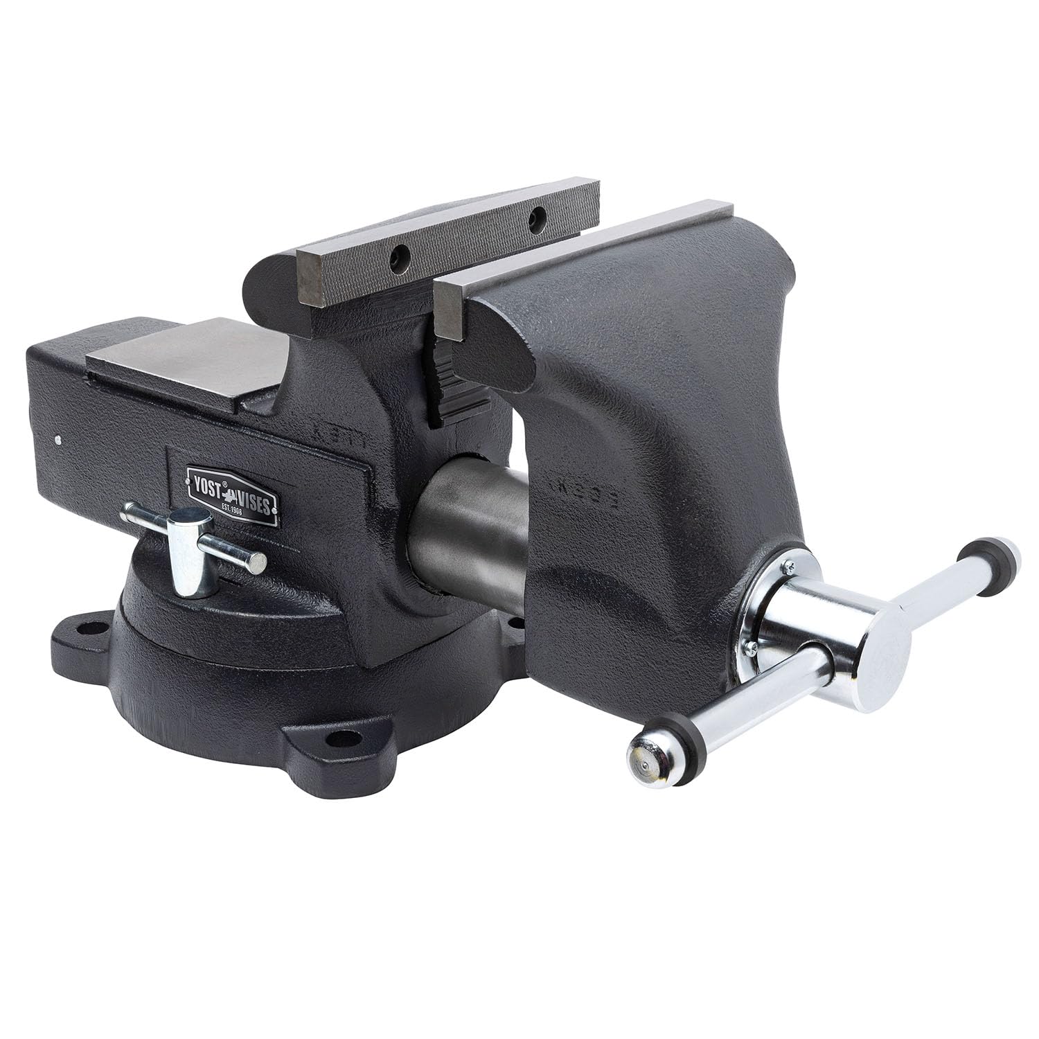 Amazon.com: Yost HD800-C Heavy Duty 8-Inch Mechanics Work Bench Vise ...