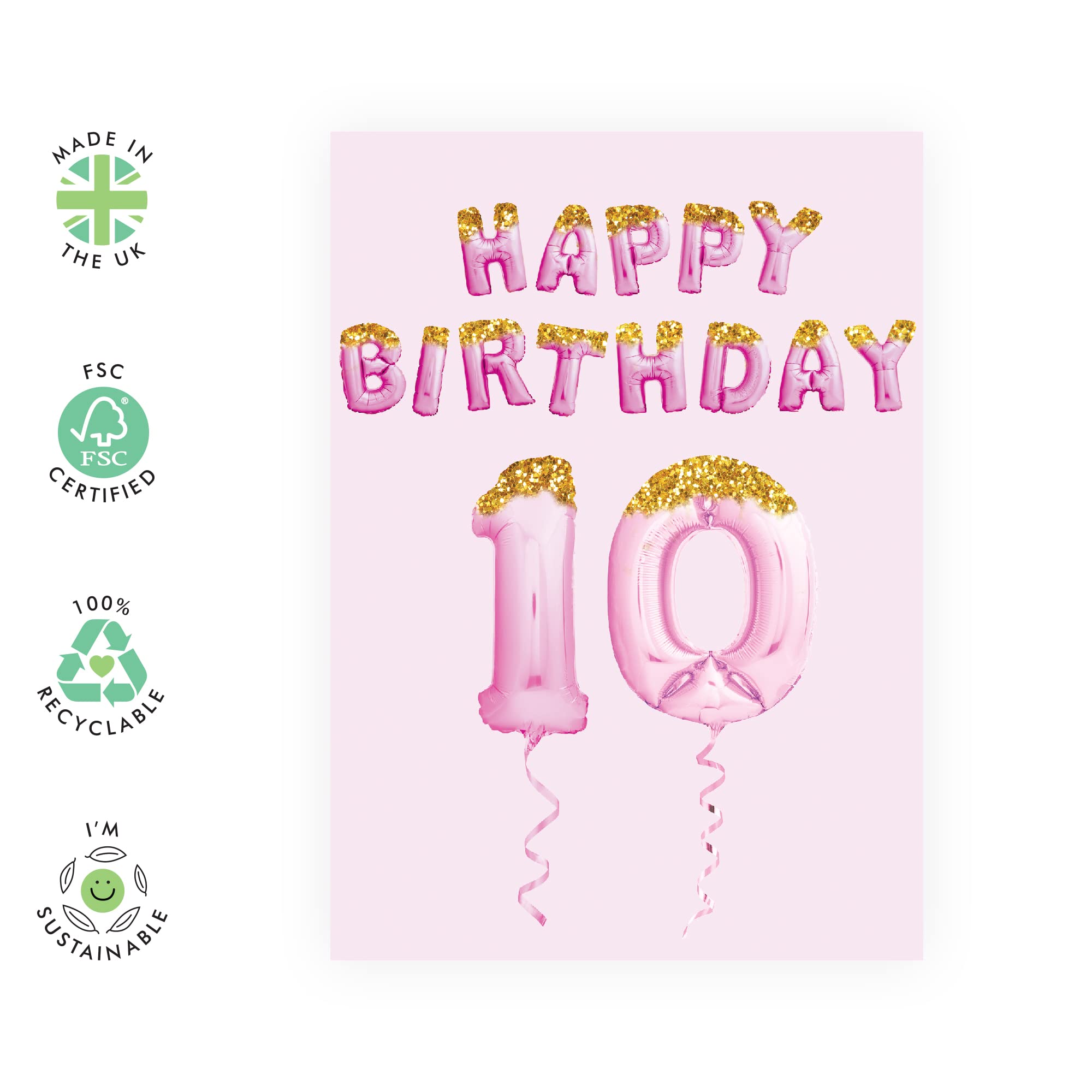 Printable Birthday Cards 10 Years 14+ Thousand 10th Birthday Card