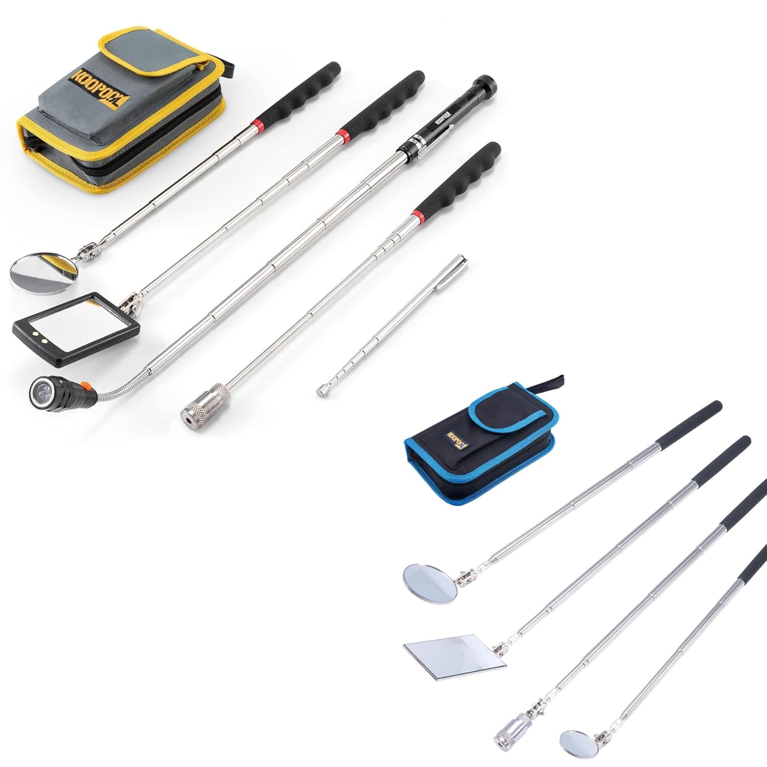 Amazon.com: Magnetic Pickup & Inspection Tool Set — Telescoping Magnet ...
