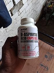 Nutrija D Aspartic Acid DAA Capsules - Pack of 180 Capsules : Amazon.in ...