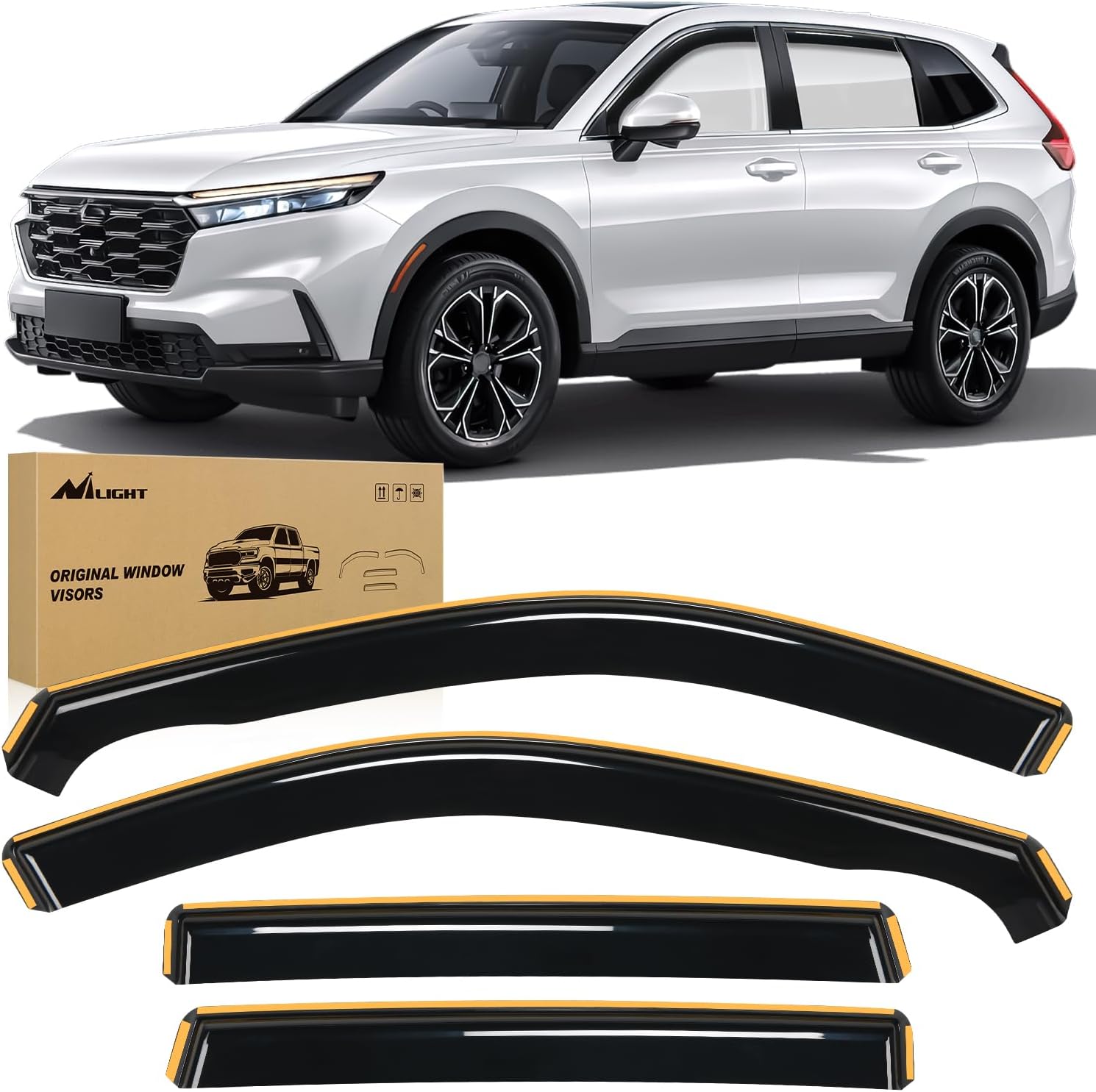 Amazon.com: Nilight Window Visor Compatible with Honda CR-V (CRV) 2023 ...