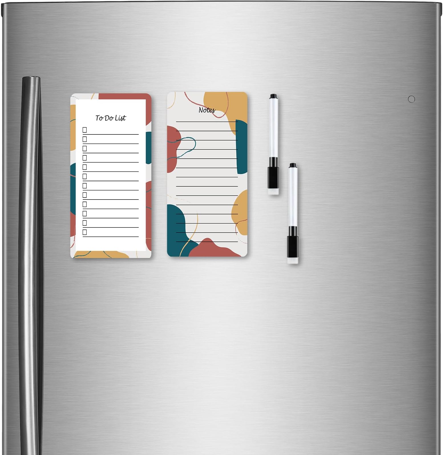 Windup Magnetic Rubber White Board Reusable Dry-Erase - Set of 2 A4 ...