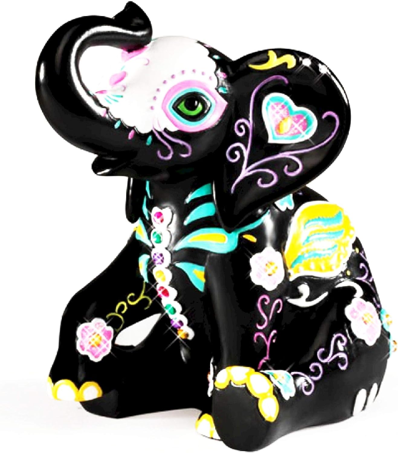 Amazon.com: GNTOET The Hamilton Collection Elephant Decor Colors of ...