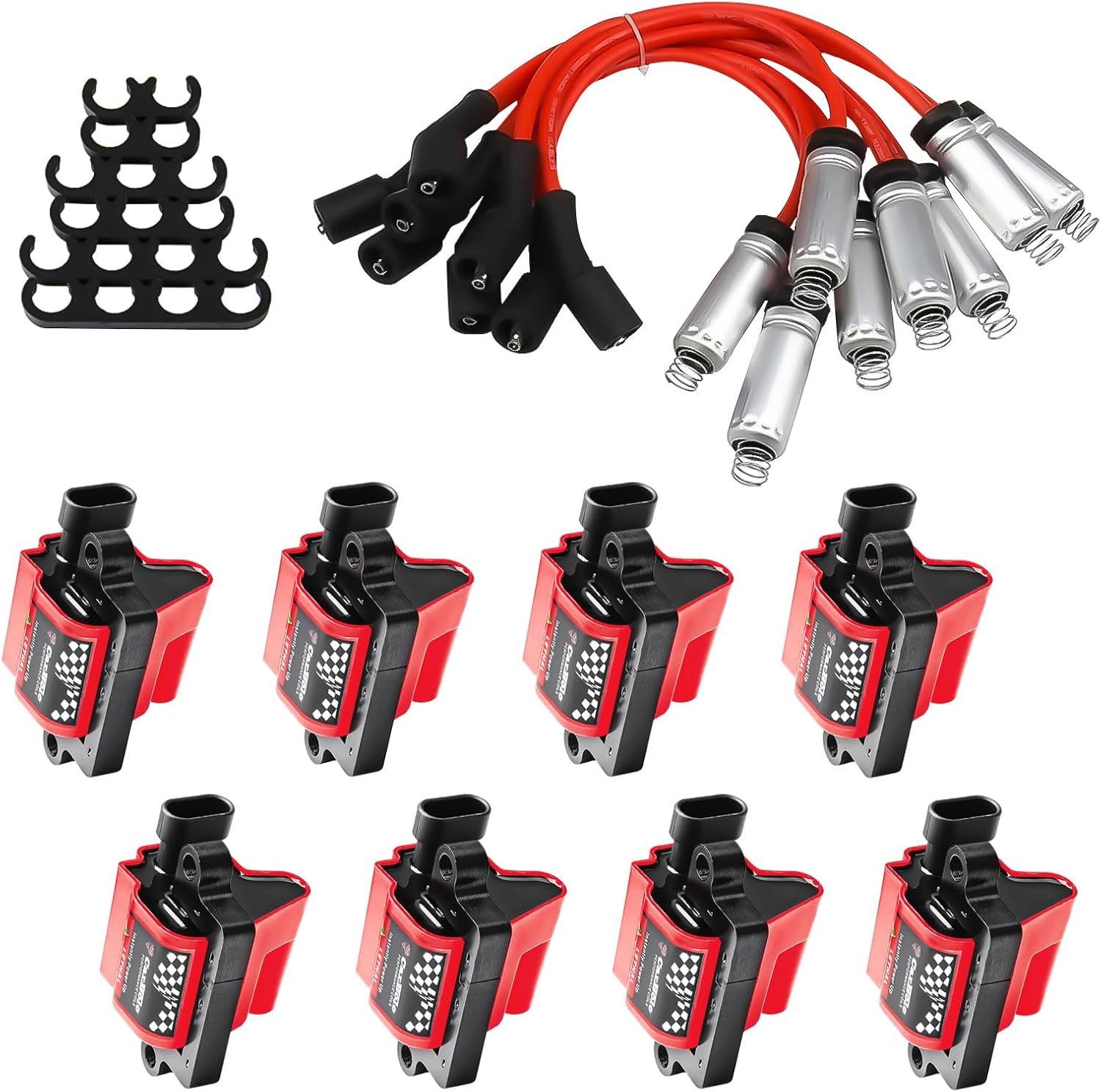 Amazon.com: BOMLING D581 UF271 Ignition Coil Pack and 8mm Spark Plug ...