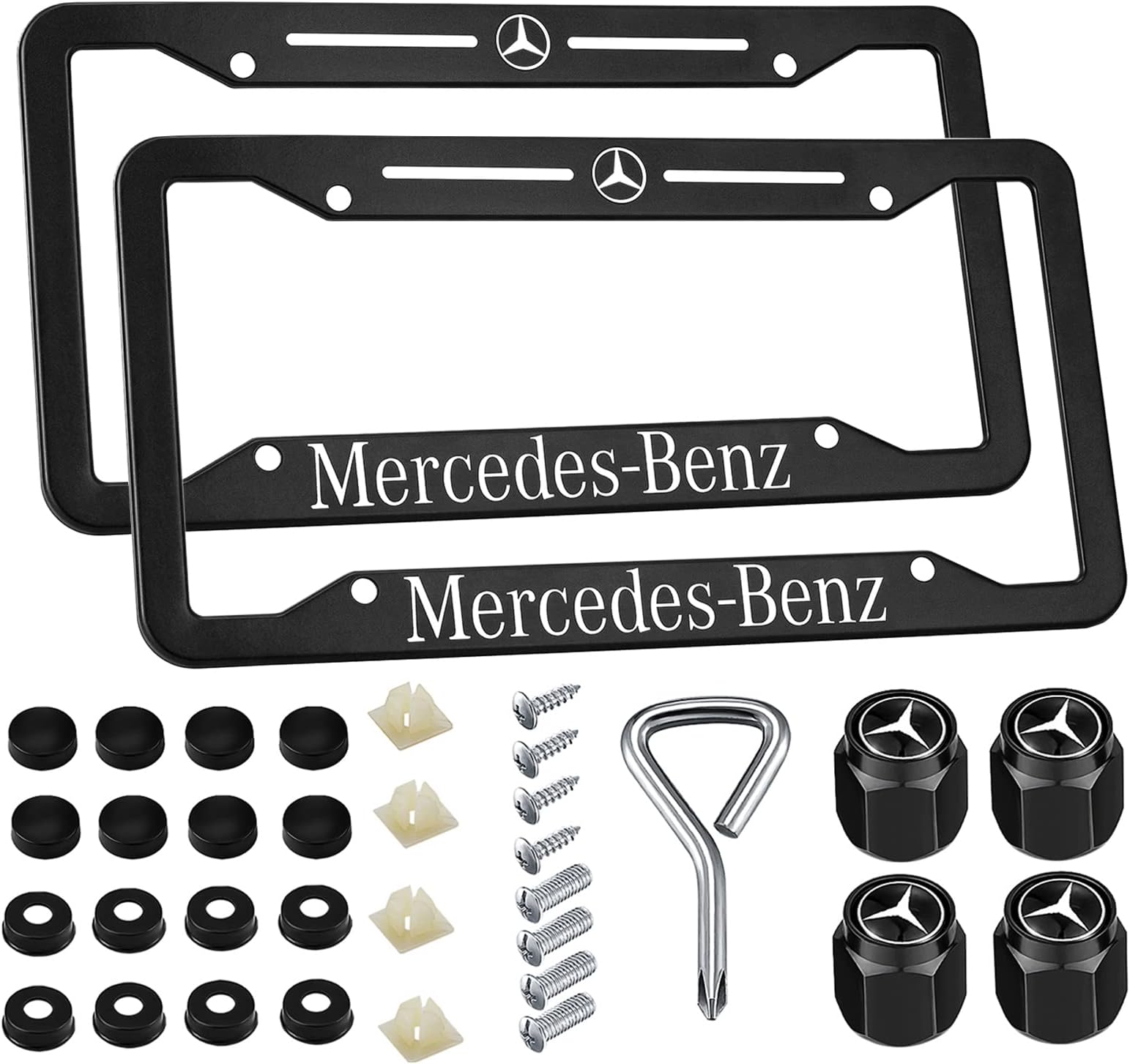 Amazon.com: Mercedes Benz Genuine Q6880086 - Polished Stainless Steel ...
