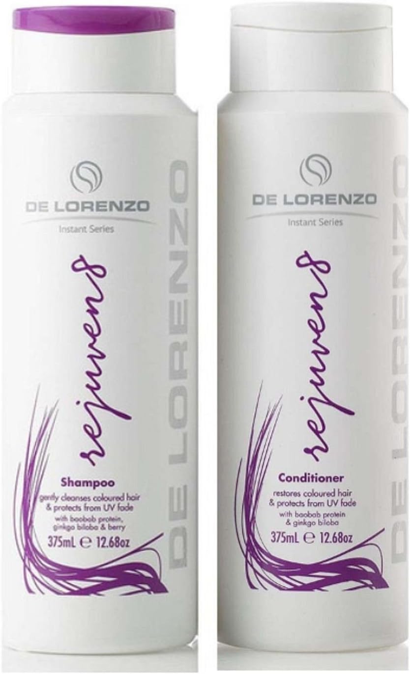 DE LORENZO INSTANT REJUVEN8 SHAMPOO AND CONDITIONER 375 ML F S ...