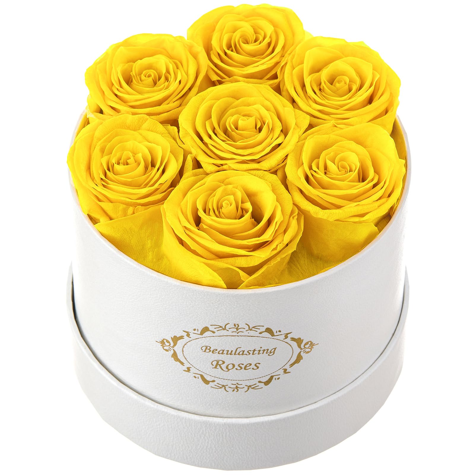 Amazon.com: Beaulasting Roses Preserved Roses in a Box Long Lasting ...