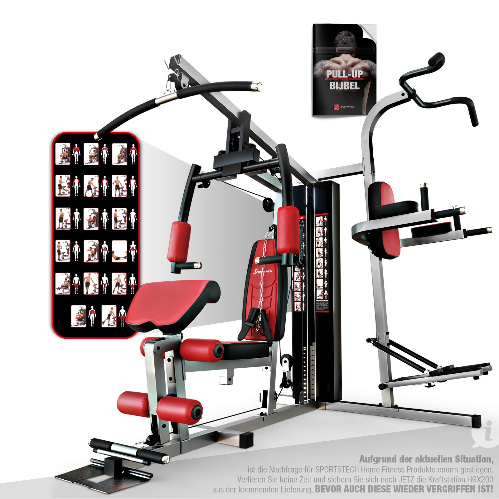 Buy Sportstech Unique 45-in-1 Premium Power Station HGX100/HGX200 for ...