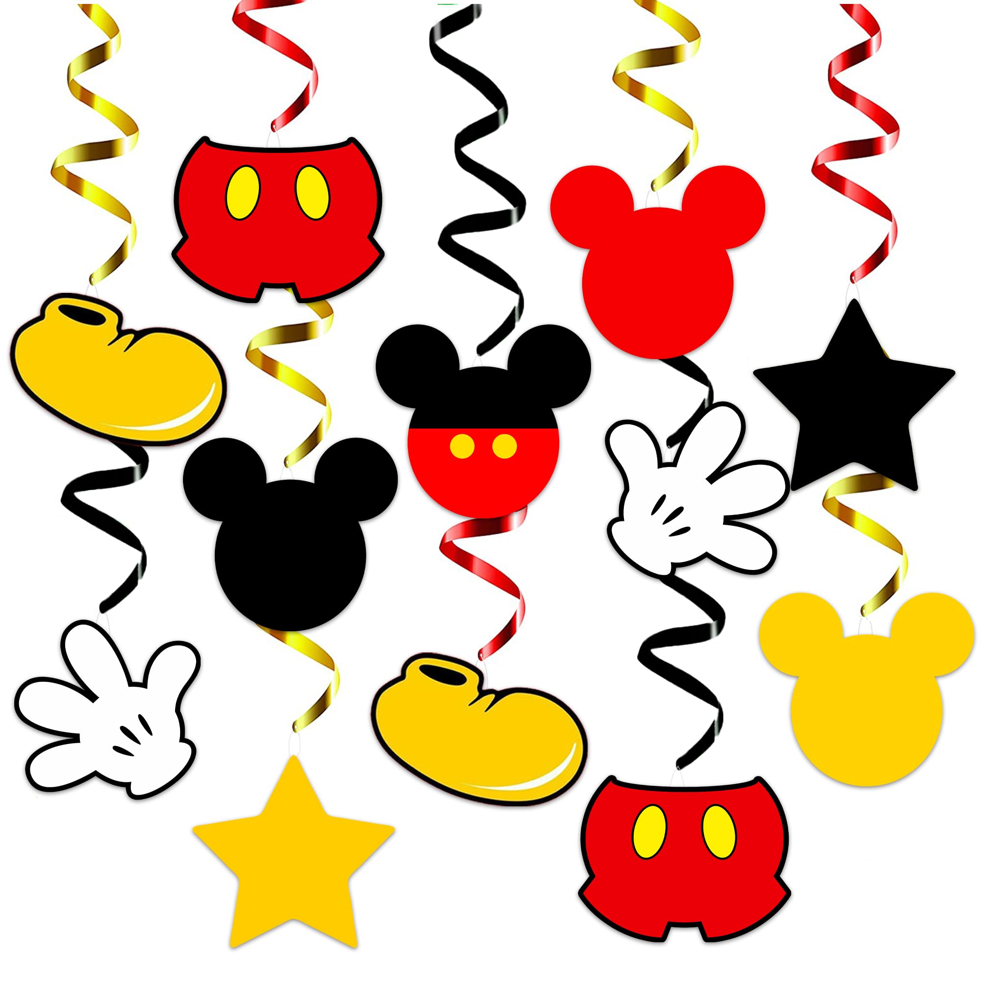 Cartoon Birthday Streamers