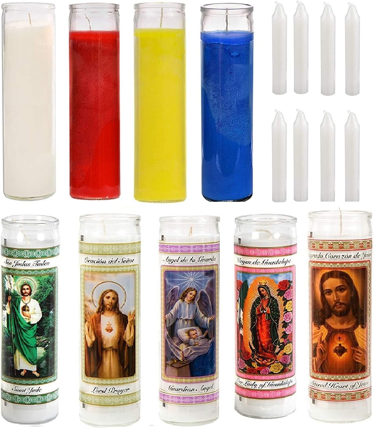 Amazon.com: Ginger Wholesale Sanctuary Prayer Glass Jar Religious ...