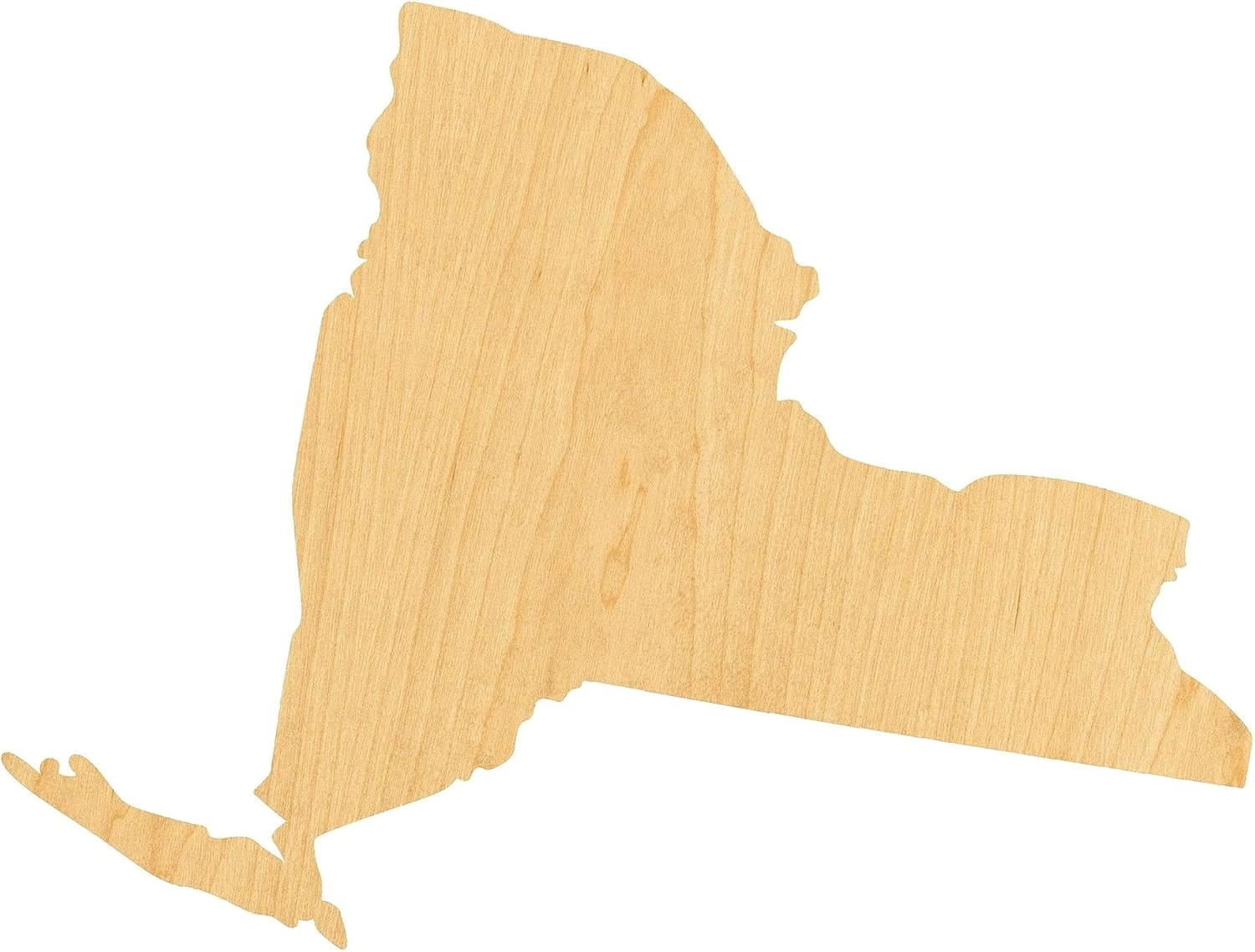 Amazon.com: New (Pack of 3) New York Laser Cut Out Wood Shape 1/8 inch ...
