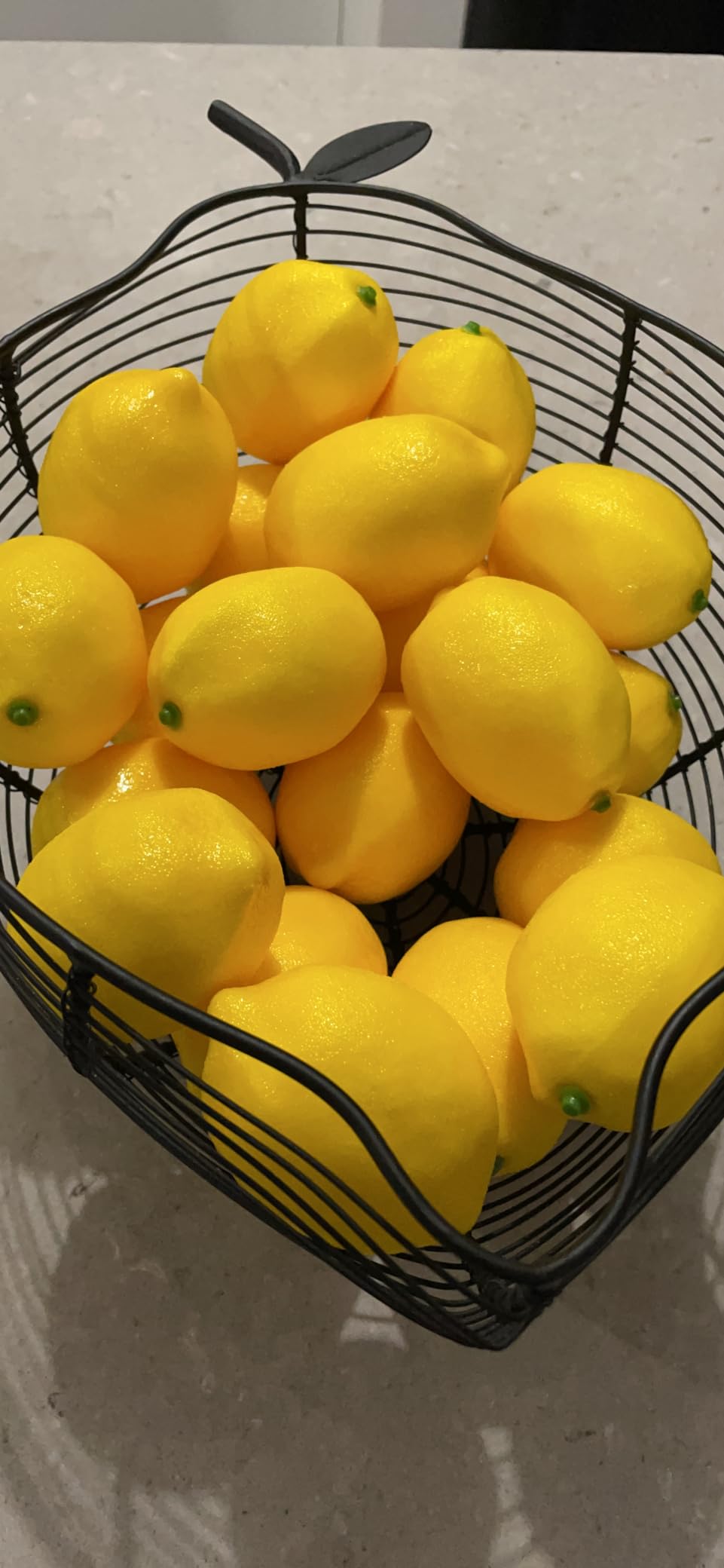 JEDFORE Artificial Lemons Simulation Lifelike Small Lemons Fake Fruit ...