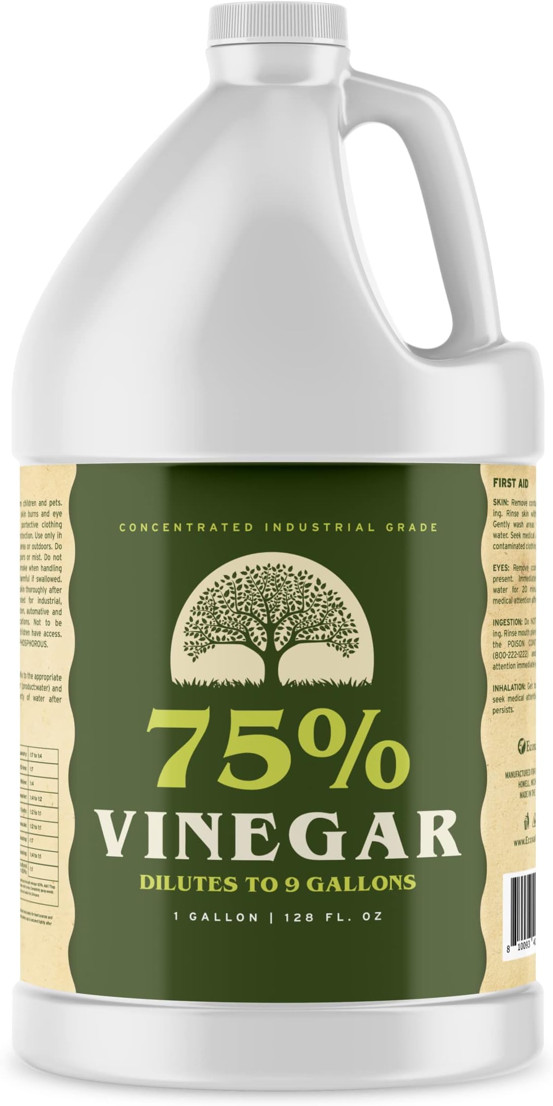 Amazon.com: MIL-X 47% Vinegar, Extra Strength Industrial Grade ...