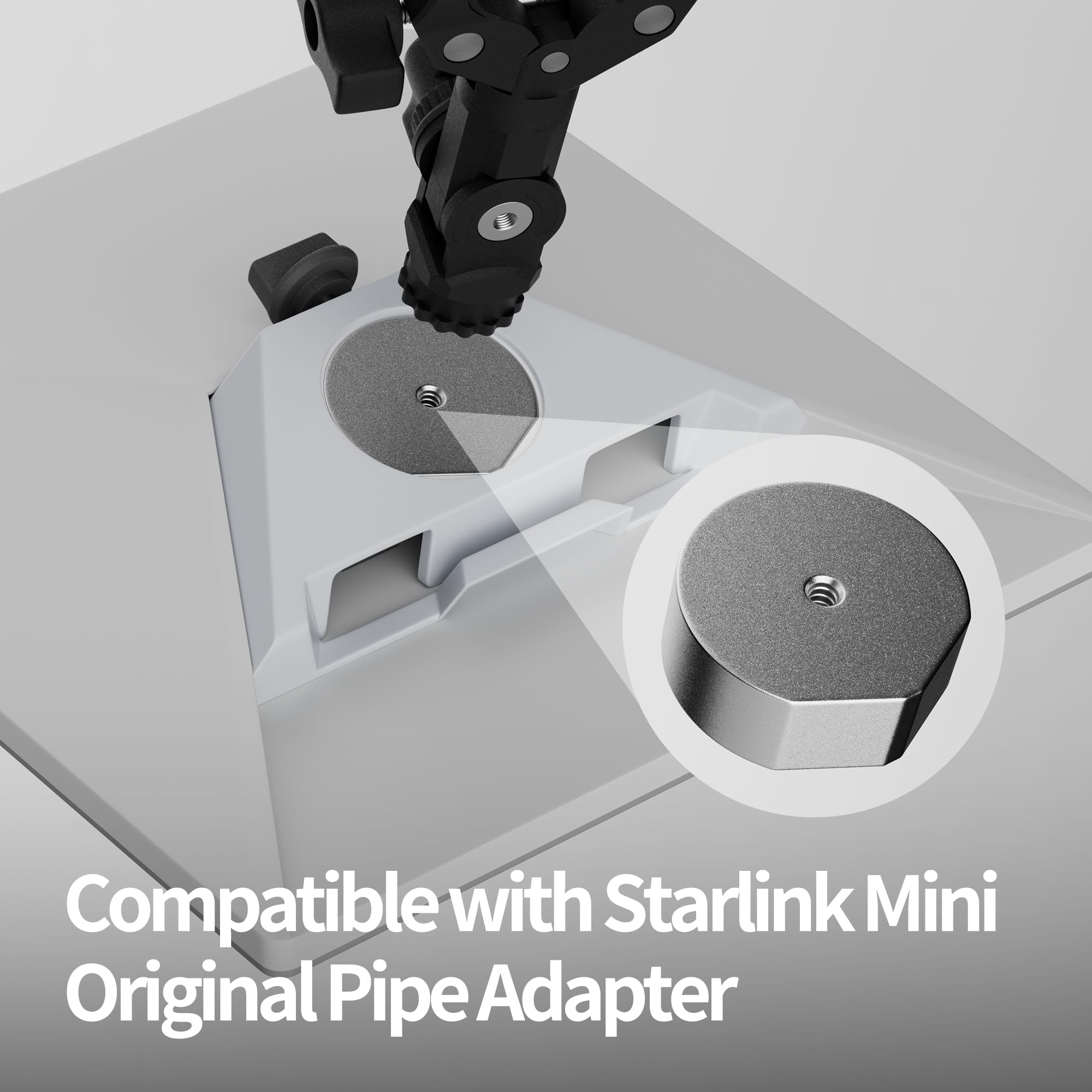 Snapklik.com : Portable Starlink Mini Clamp Mount, Adjustable Angle ...