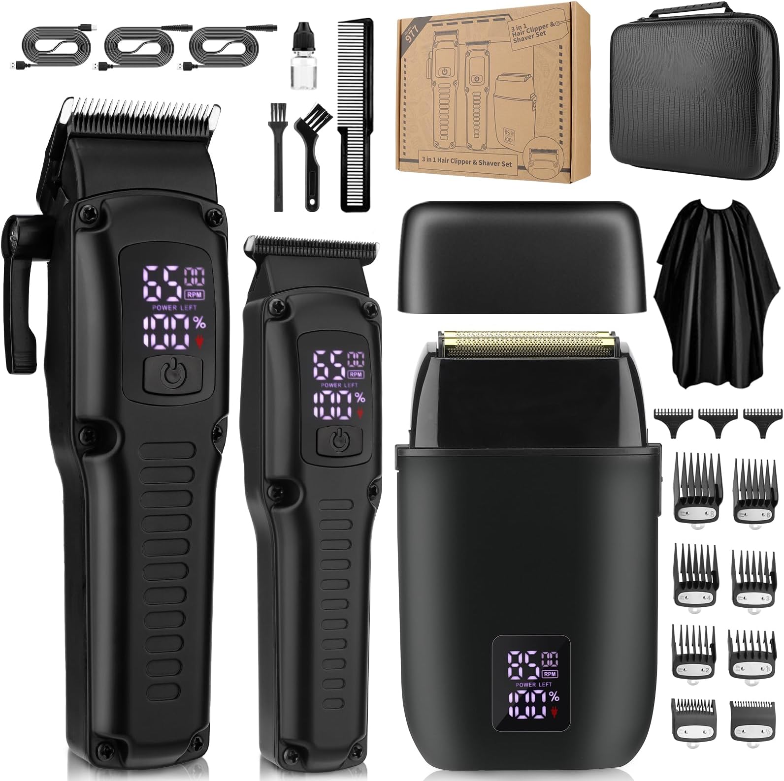 Amazon.com: Royal Clips Hair and Beard Fade Kit Gift 2.0 - Clippers ...