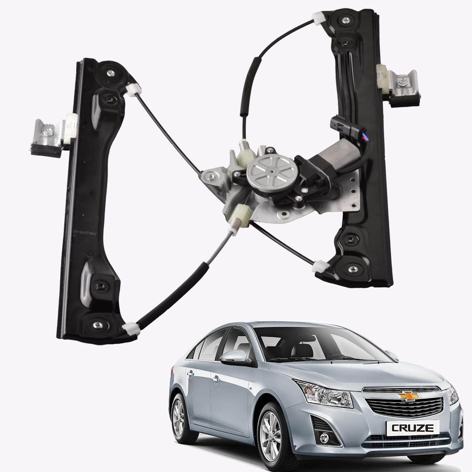 Amazon.com: Predep Front Passenger Side 2 Pins Window Regulator with ...