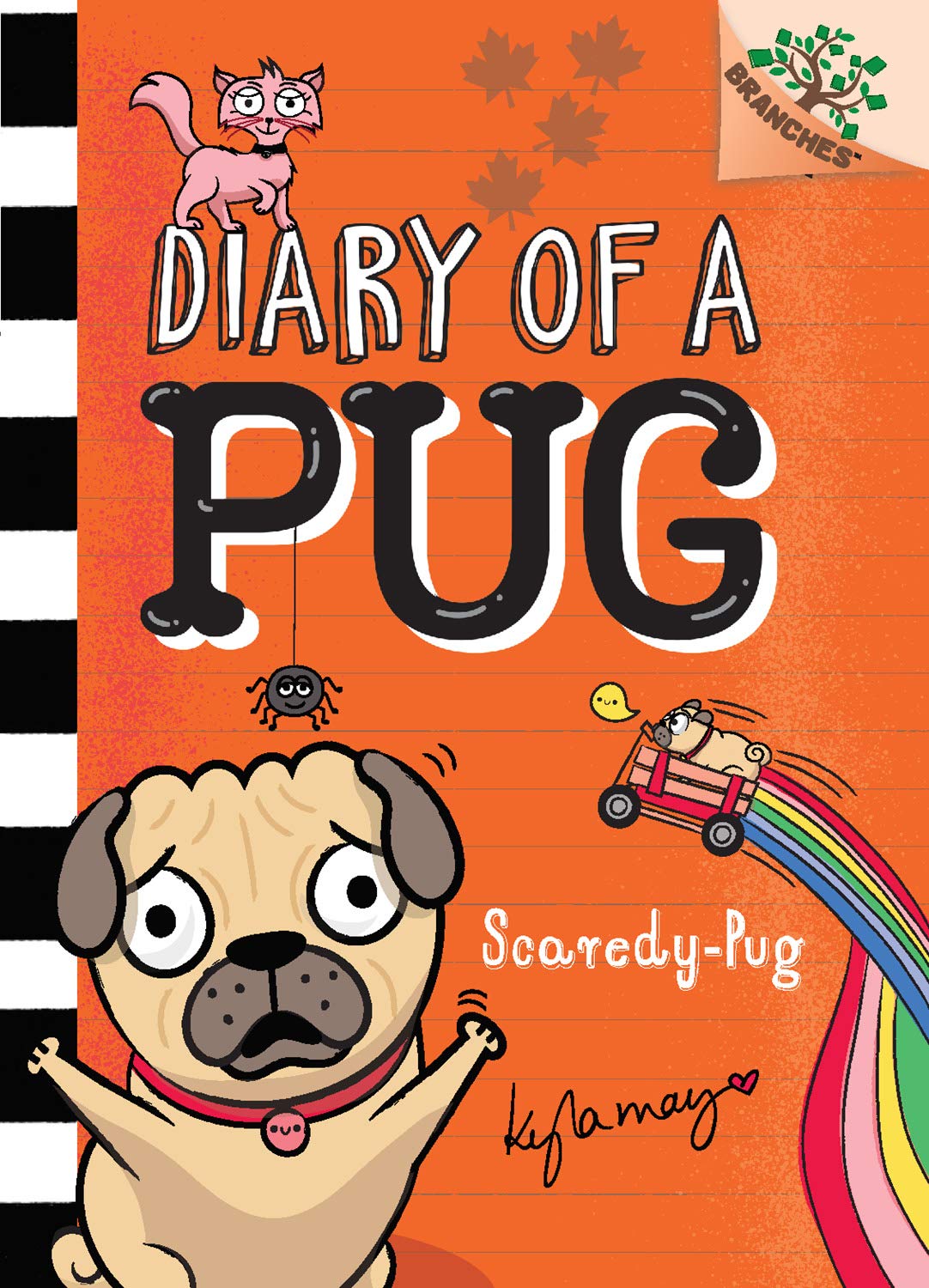 Amazon.com: Scaredy-Pug: A Branches Book (Diary of a Pug #5) (5 ...