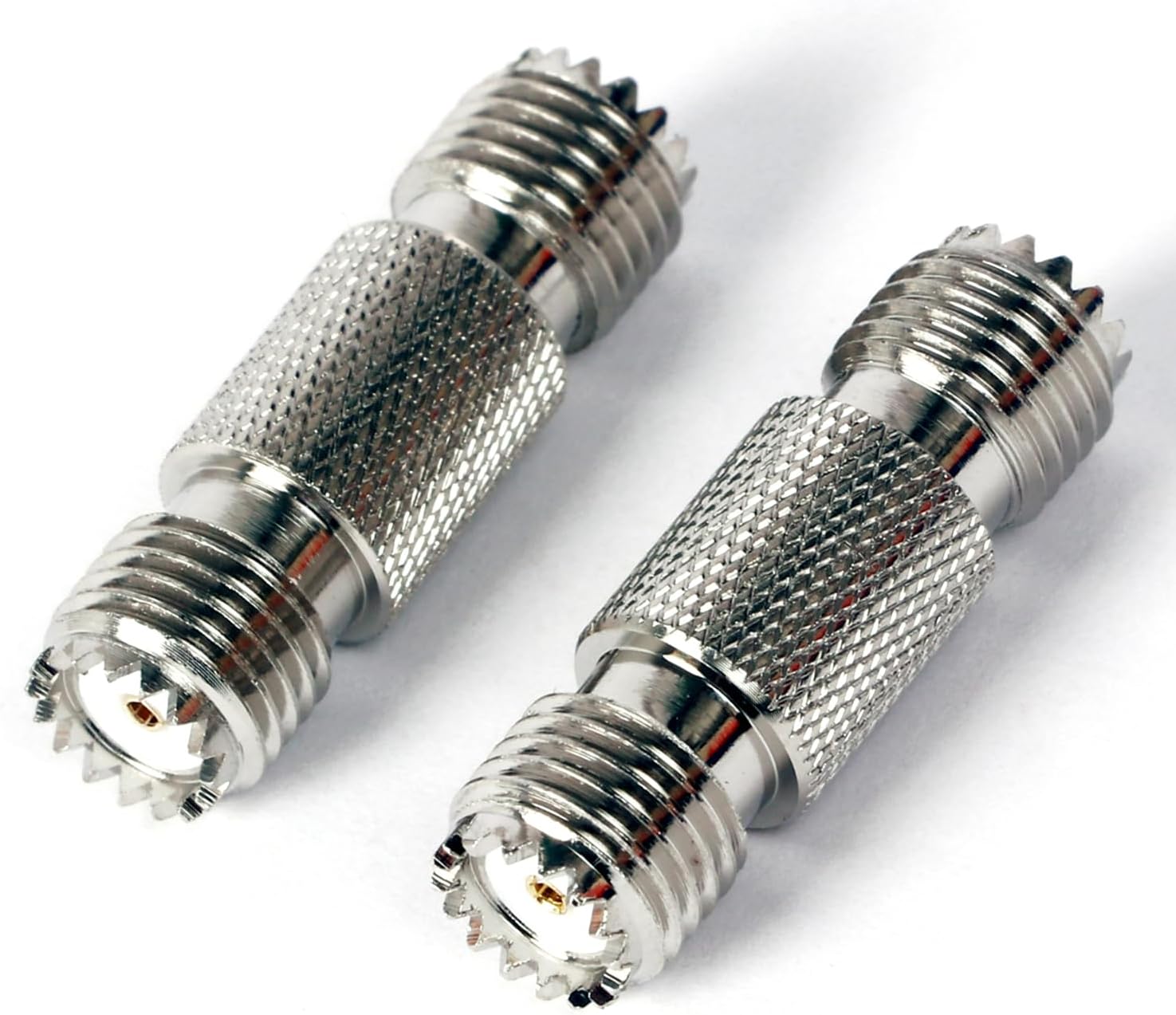 Amazon.com: Triswenic Mini UHF Female to Female Connectors (Pack of 2 ...