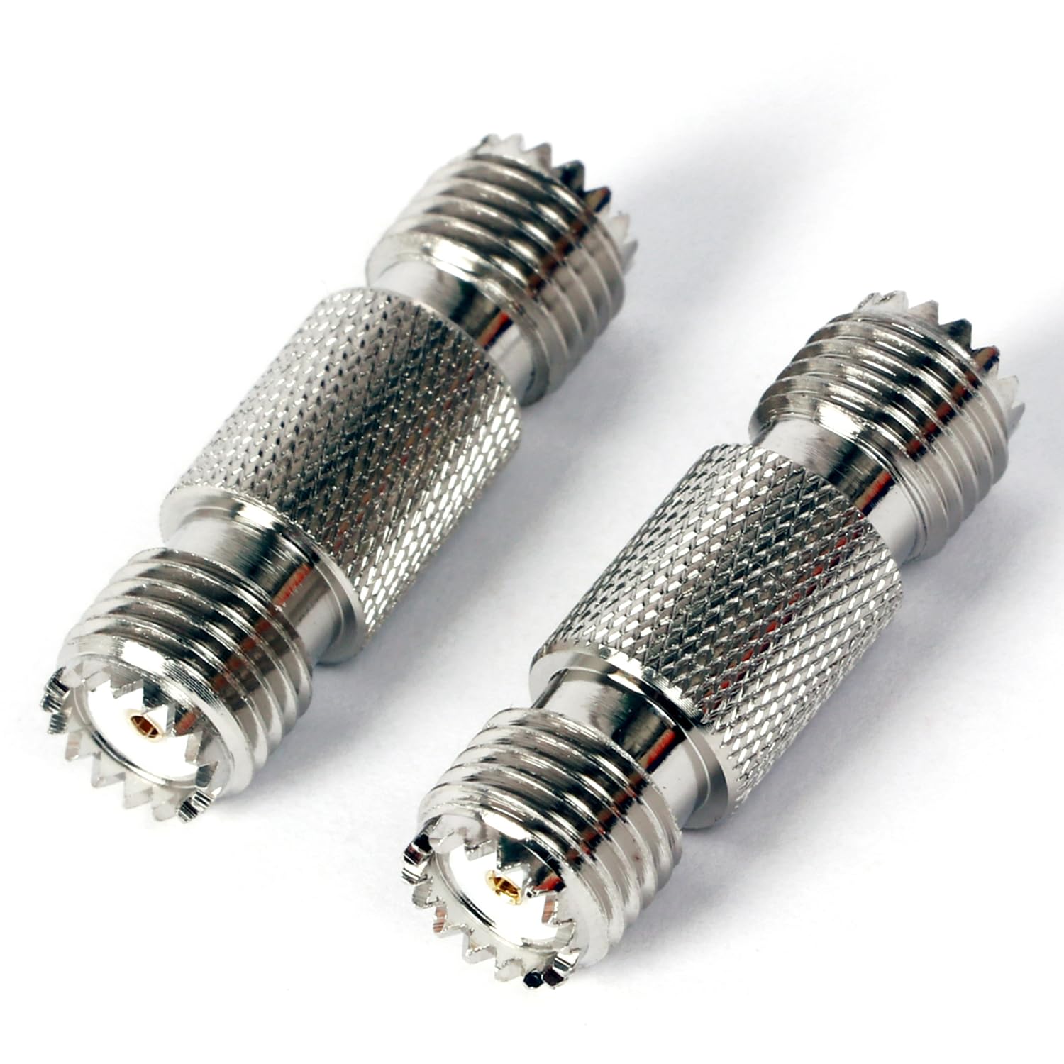 Amazon.com: Triswenic Mini UHF Female to Female Connectors (Pack of 2 ...