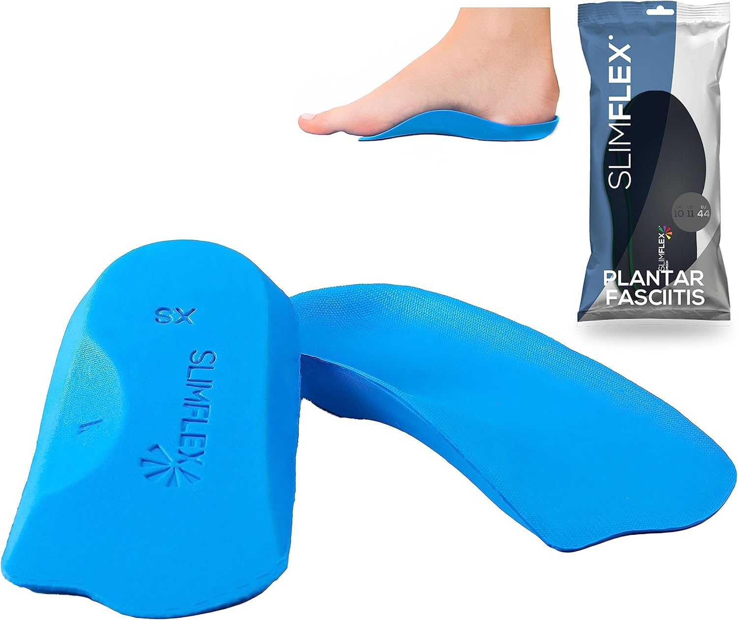 Slimflex Plantar Fasciitis Arch Support | Medium Hardness Suits Most ...