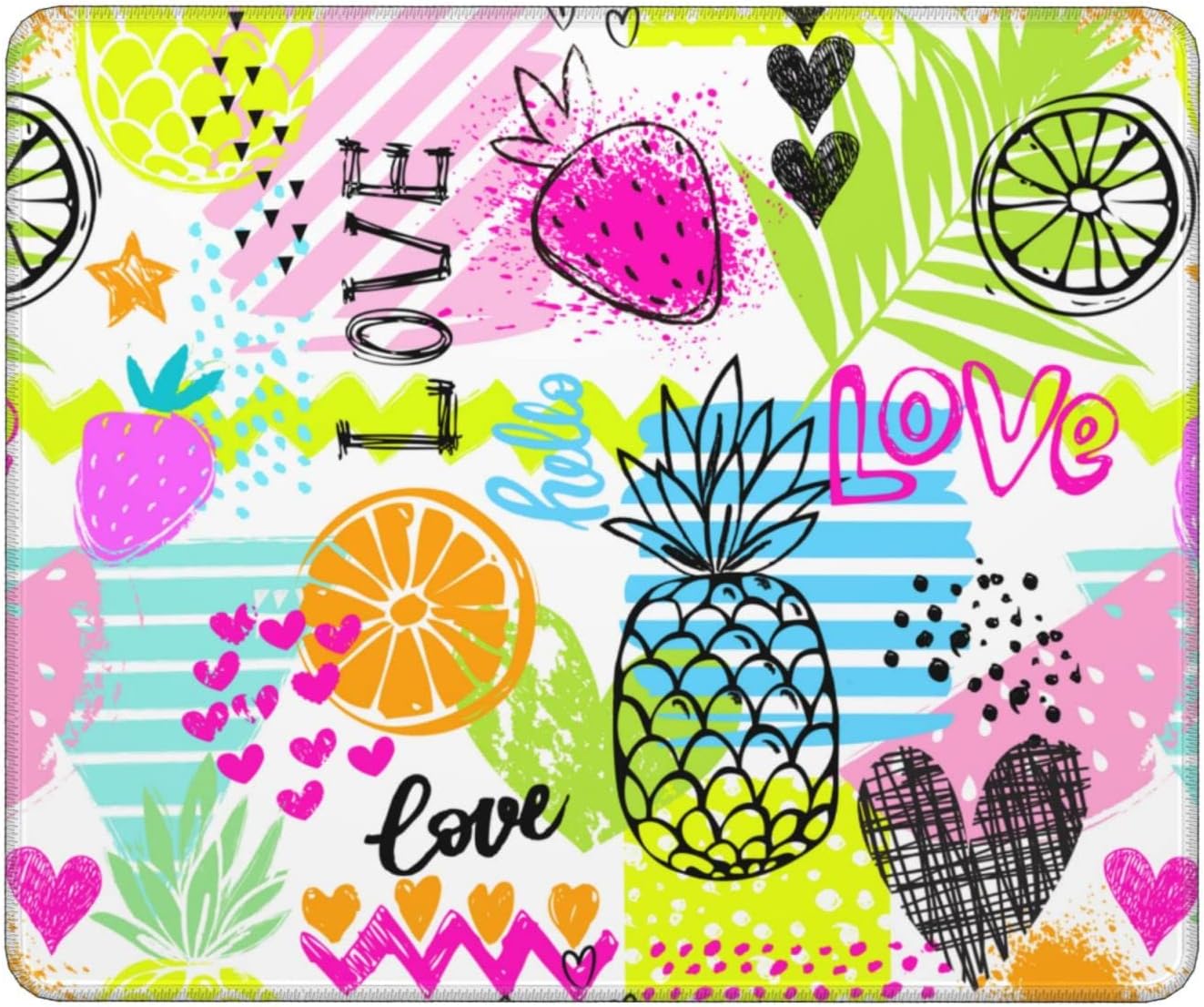 Amazon.com: Cute Fruit Mouse Pads Funny Desk Decor Colorful Gaming ...