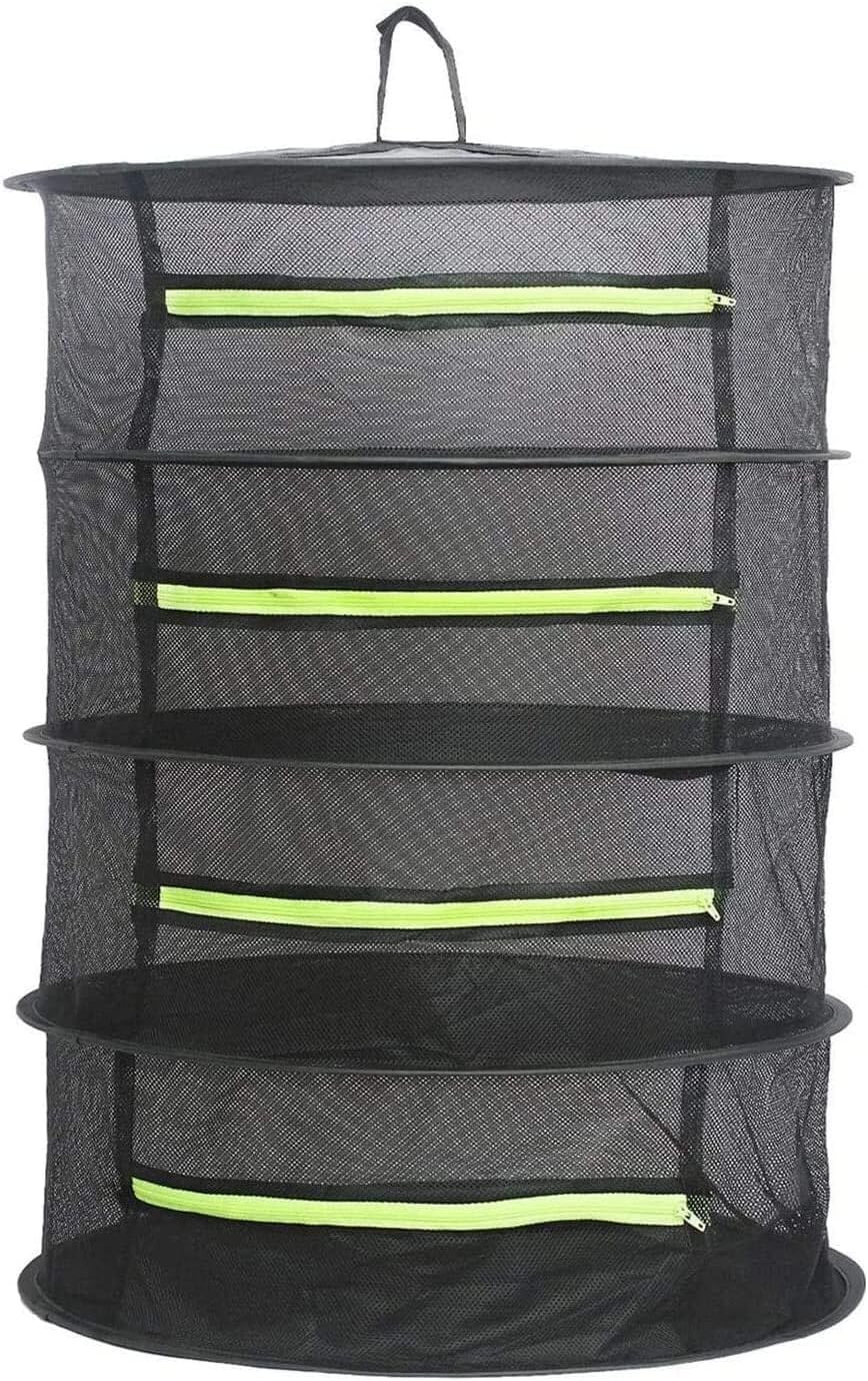 Amazon.com: KASCLINO Herb Drying Rack 3 Layer Hanging Mesh Net ...