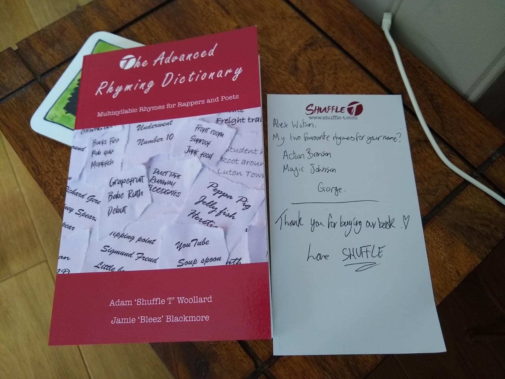 The Advanced Rhyming Dictionary: Multisyllabic Rhymes for Rappers and ...