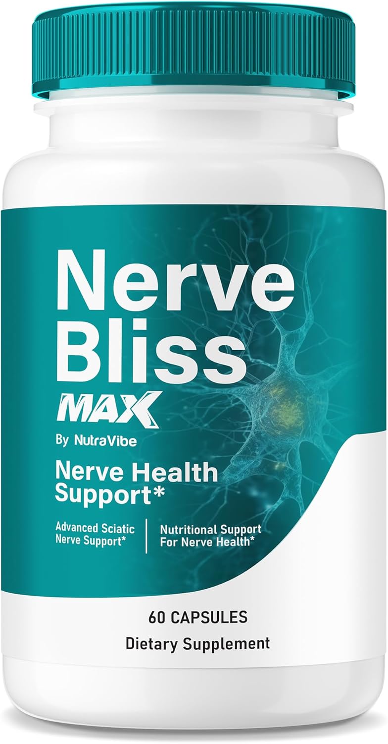 Amazon.com: NutraVibe Nerve Bliss Max – Official Nervebliss for ...