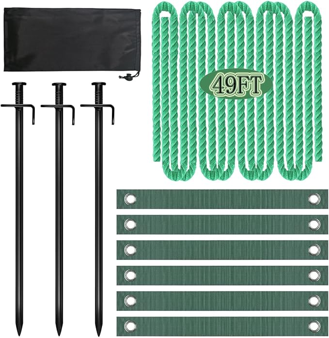Amazon.com : Stake Kit for Leaning Trees, Support Tool, Young Plant ...