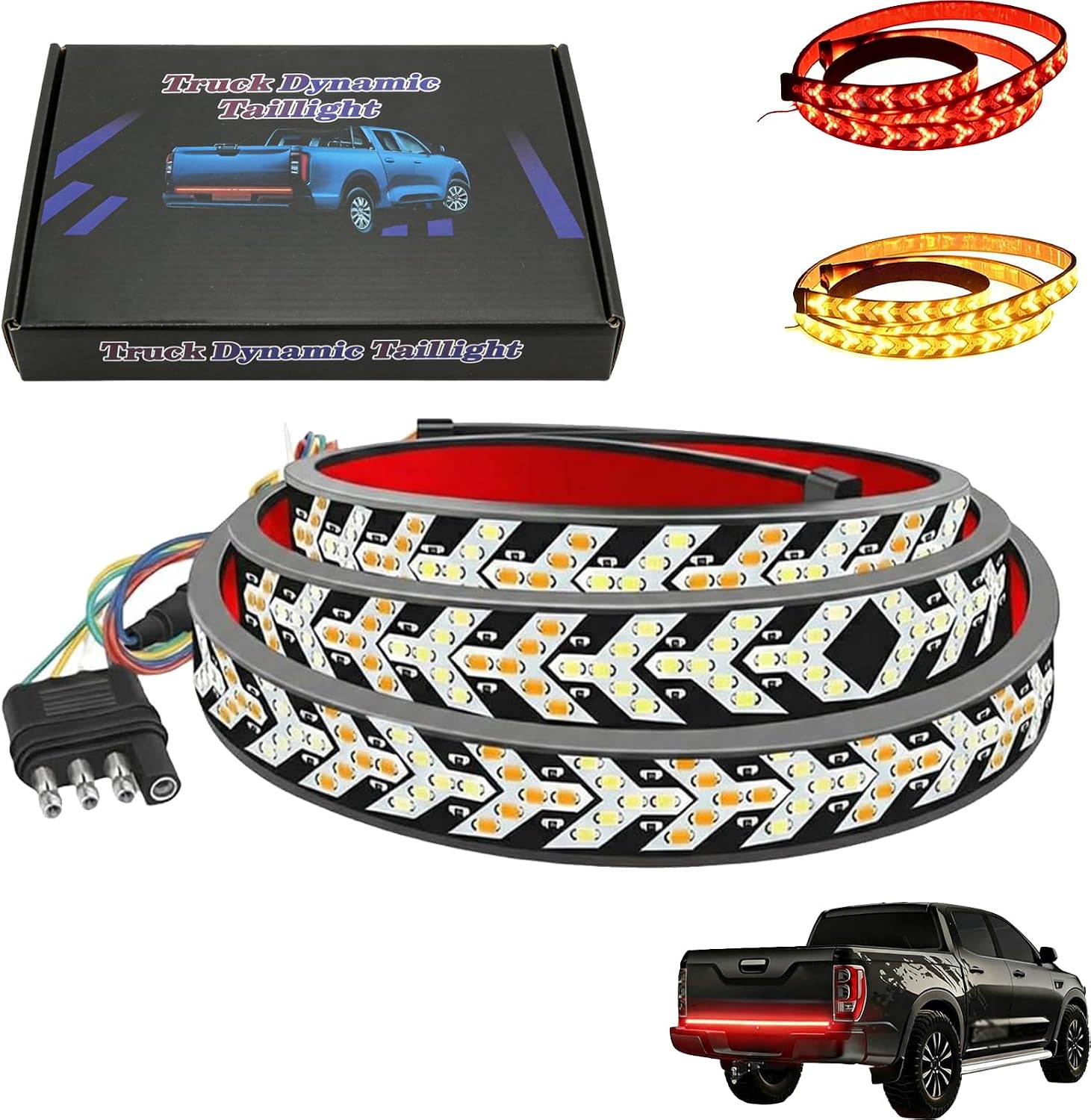 Amazon.com: 60-Inch LED Tailgate Light Bar Strip, 2026 Upgraded ...