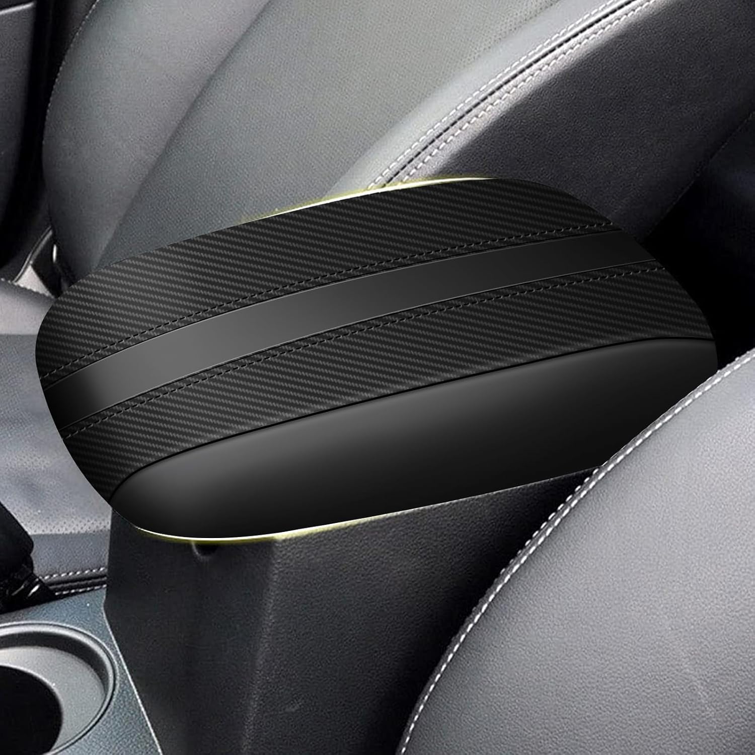Amazon.com: AOMSAZTO Carbon Fiber Armrest for 2013-2018 Subaru Forester ...