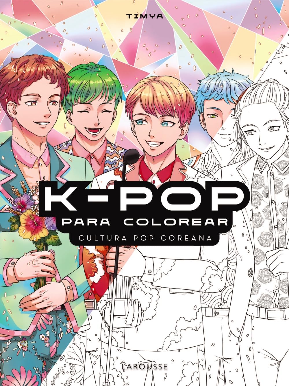 K-POP para colorear: Cultura pop coreana : Timya, Mayti: Amazon.ca: Books