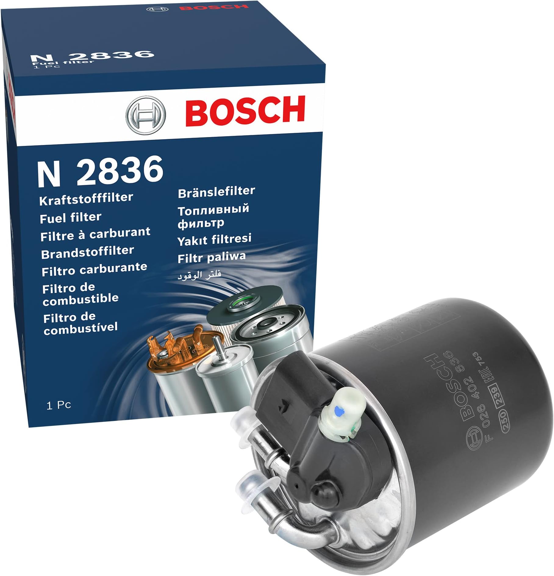 Amazon.fr : Bosch N2846 - Filtre diesel auto