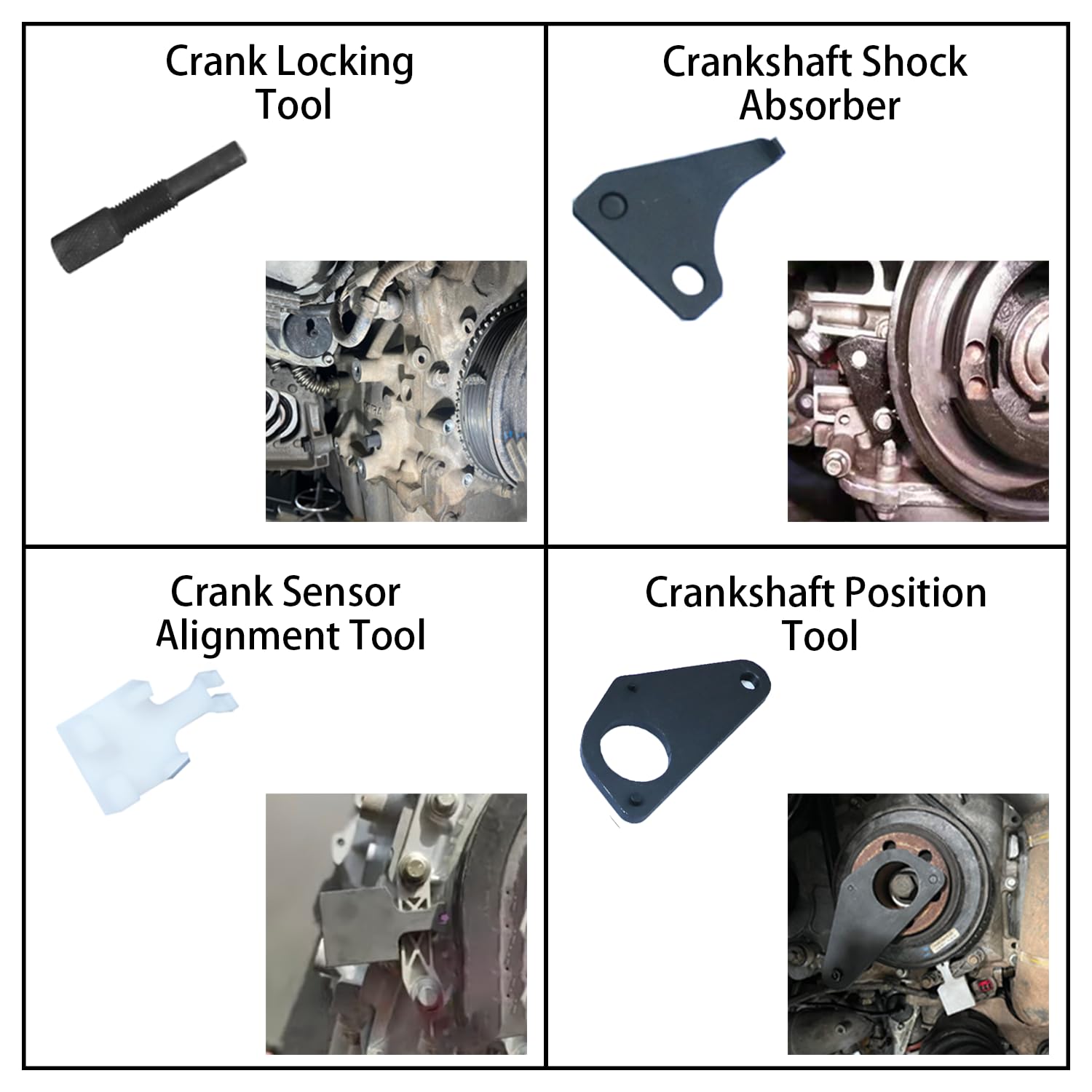 Snapklik.com : DPTOOL Camshaft Timing Tool Kit Cam And Crankshaft ...