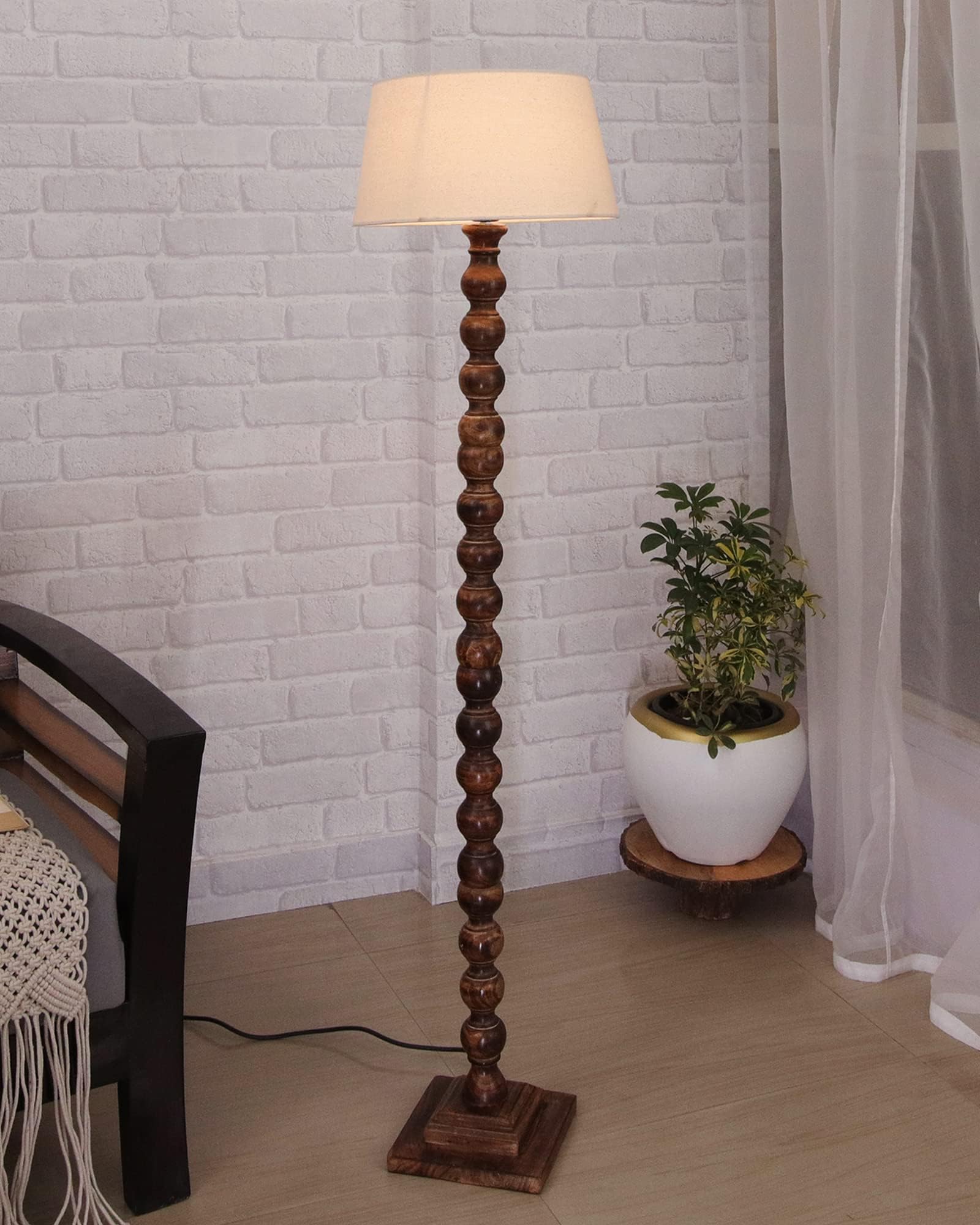 Homesake Floor LED Lamp For Living Room,LED Lamp For Bedroom, Standing ...