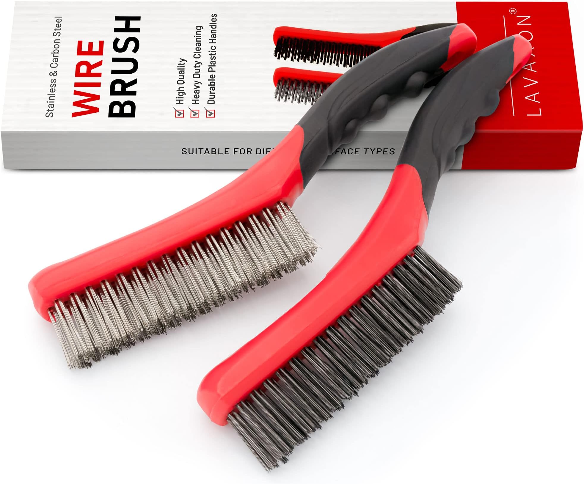 Amazon.com: Small Wire Brush Set, Wire Brushes for Cleaning Rust ...