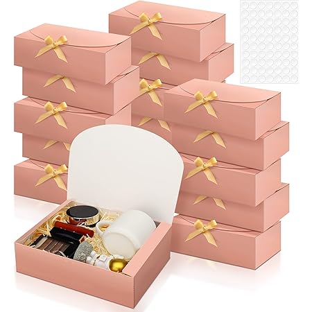 Amazon.com: SWANGSA 11 Set Gift Boxes with Lids, 10.6''x8''x3'' Pink ...