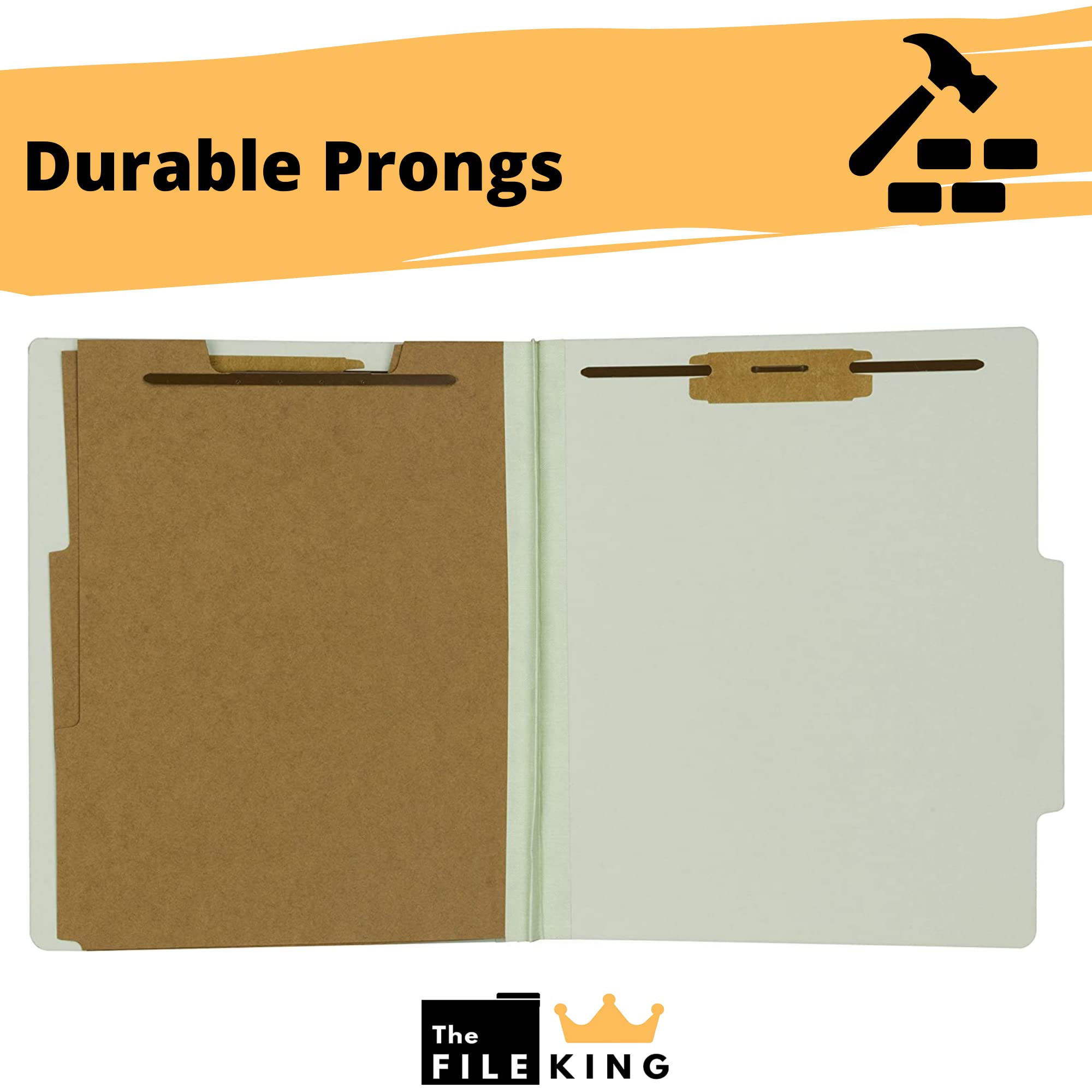 Snapklik.com : The File King Classification Folders 2 Dividers Letter ...