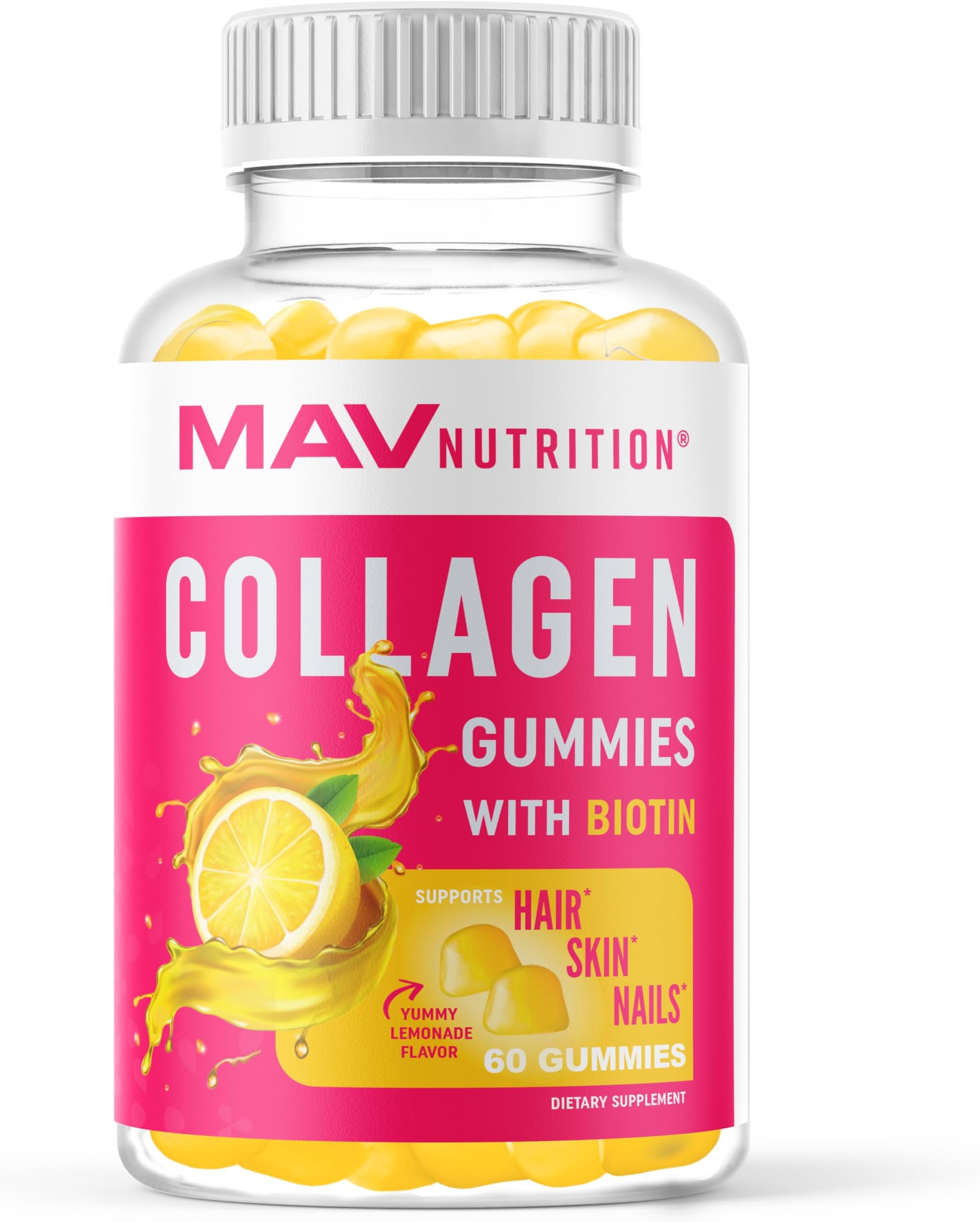 Amazon.com: Collagen Gummies for Women | 200mg Hydrolyzed Collagen ...