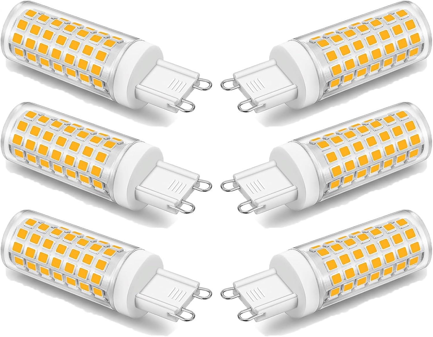G9 LED Bulb 9 W, 90W Equivalent Halogen Bulbs, Warm White 3000k, 110 ...