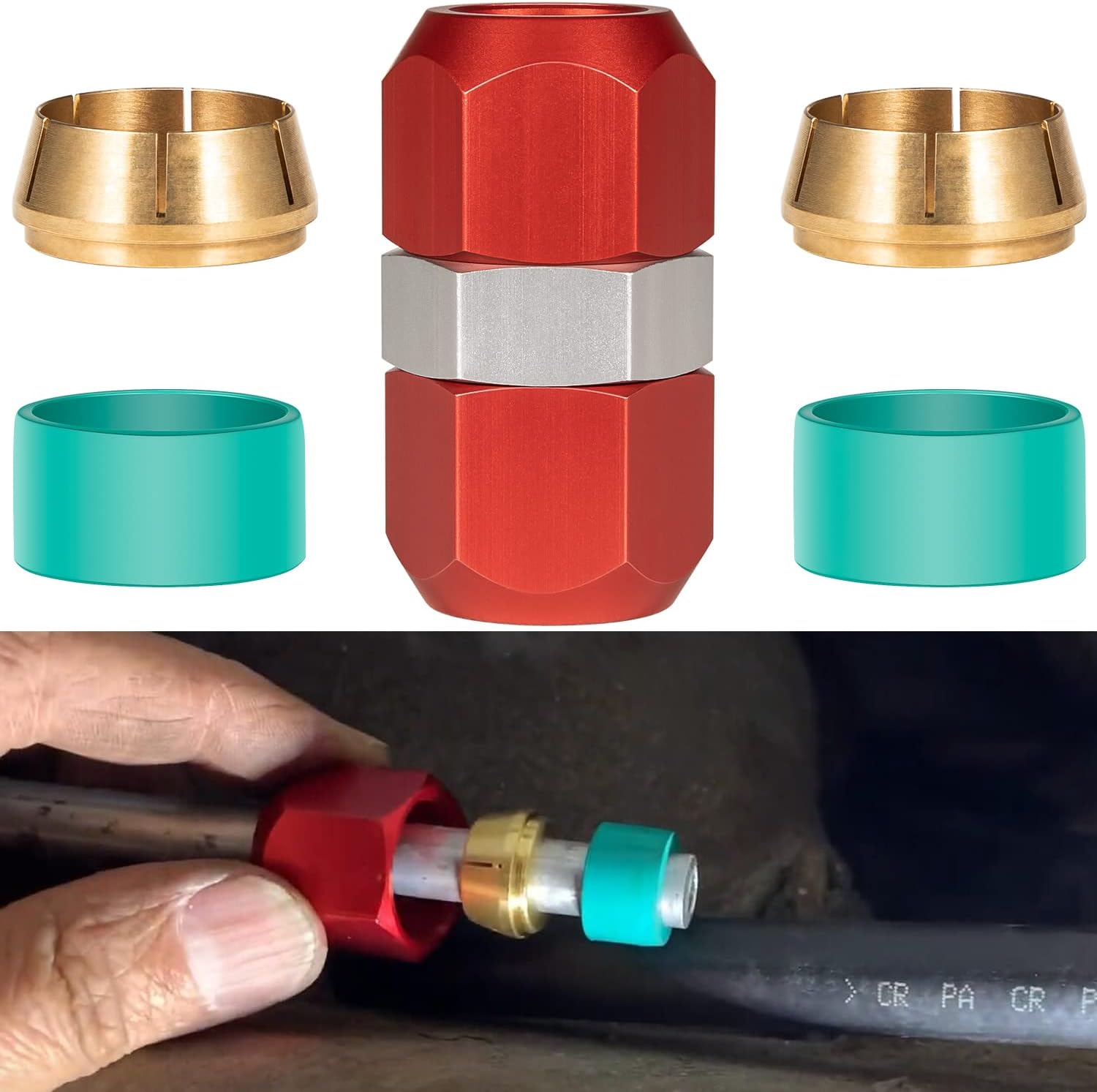 Amazon.com: Dorman 800-640 Line Splice For 5/8 In. Aluminum Lines ...