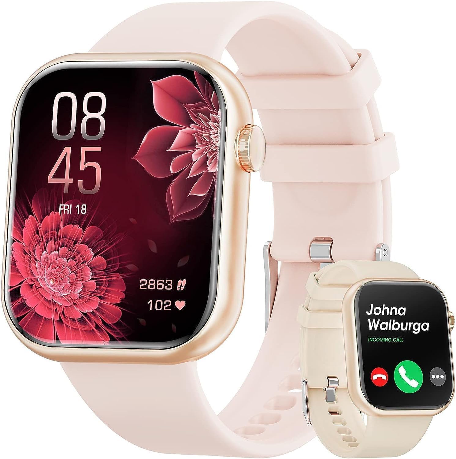 AGPtek Smartwatch Mujer, Reloj Inteligente Deportivo 1.3 Pulgadas ...