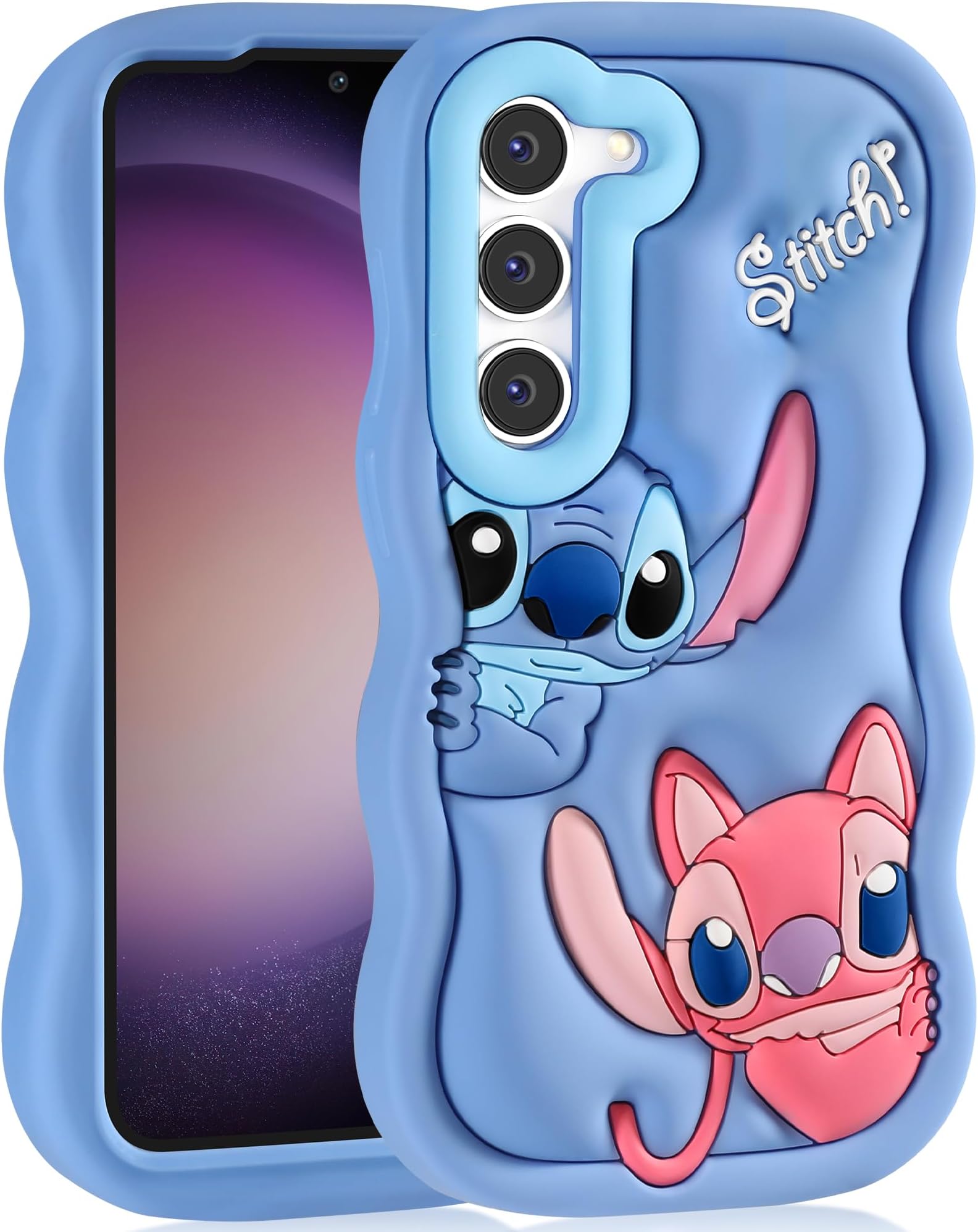 Amazon.com: Joyleop (2in1 for Galaxy S23 Case Cartoon Cute Cat for ...