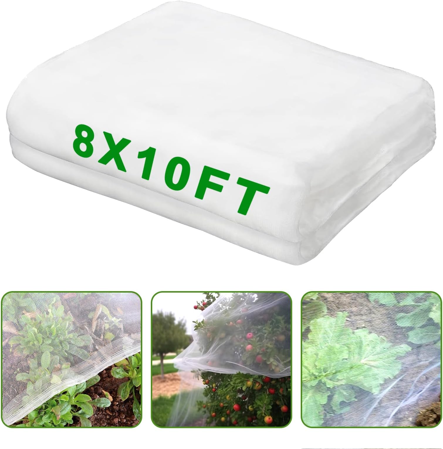Amazon.com : Garden Netting, Keten Ultra Fine 10ft x 10ft Garden ...