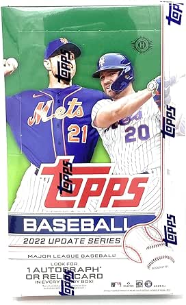 Amazon.com: 2022 Topps Update Baseball Hobby Box (24 Packs/14 Cards, 1 ...