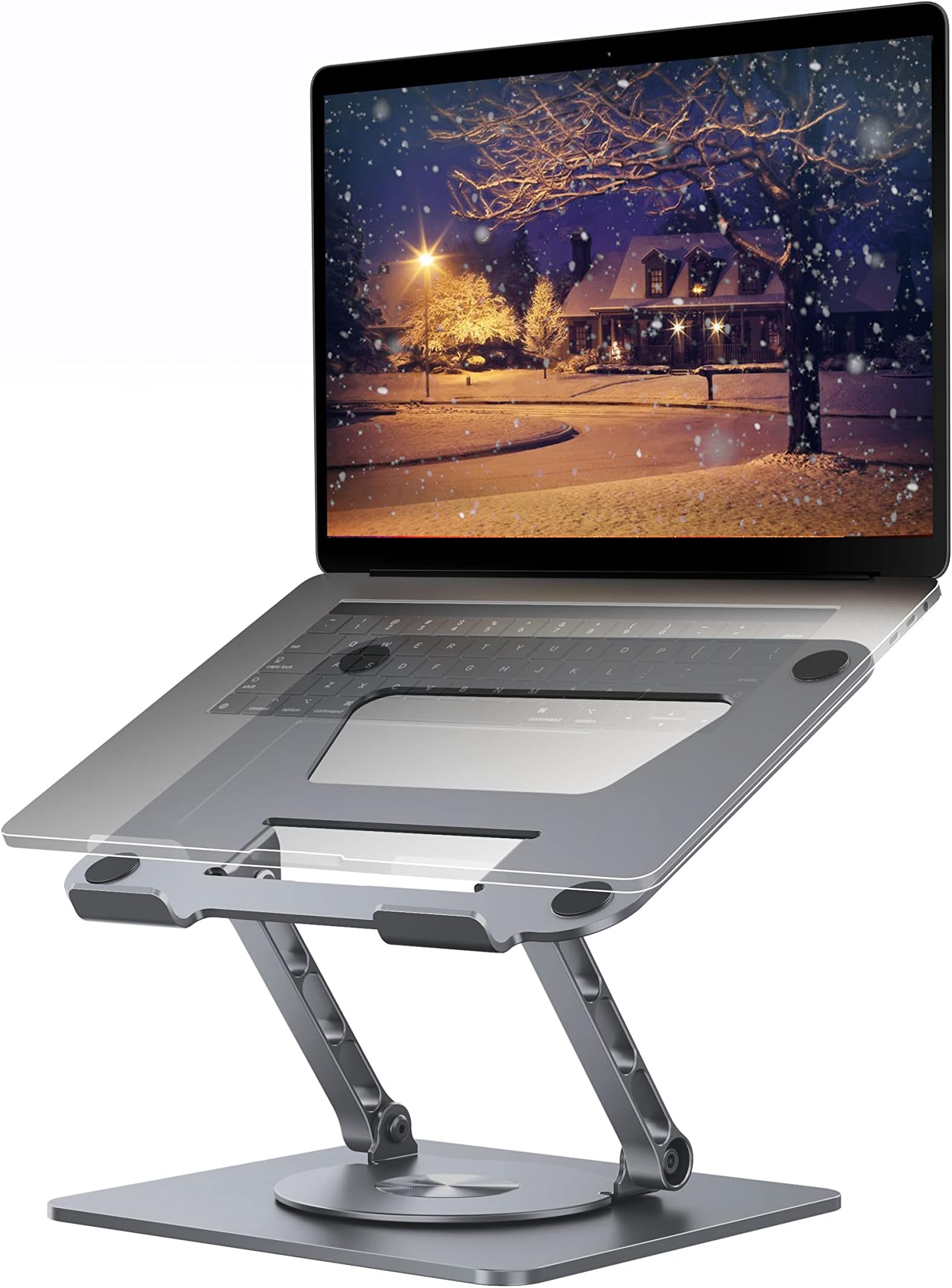 Amazon.com: MagicHold Portable Height Adjustable Folding Laptop Stand ...