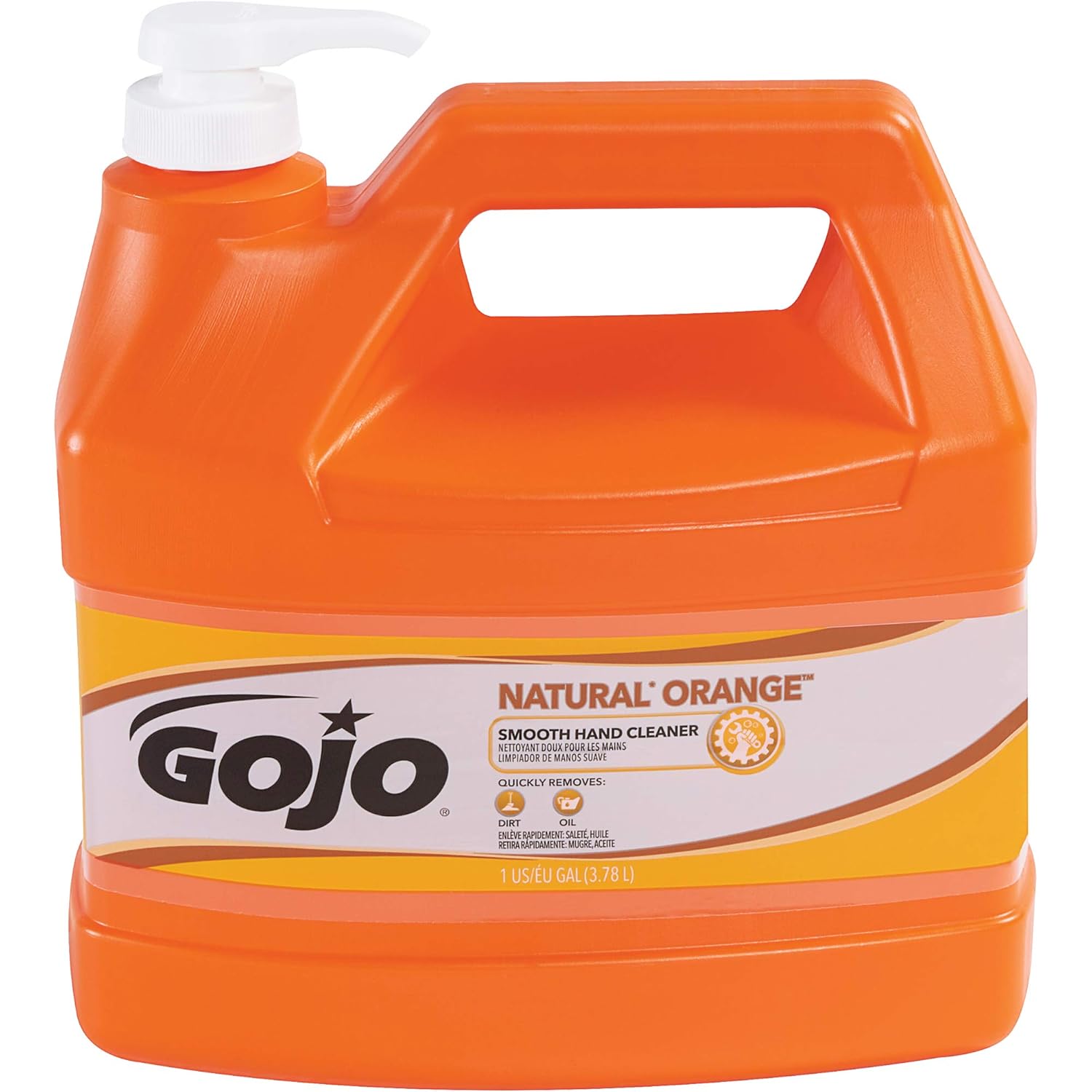 Amazon.com: Top Pack Supply GOJO Natural Orange Smooth, One Gallon ...